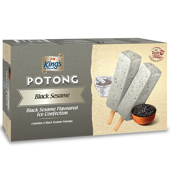 King's Potong Black Sesame Multipack | myaeon2go