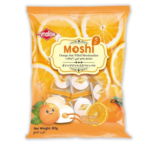 Cvmallow Orange Jam Filled Marshmallow | myaeon2go