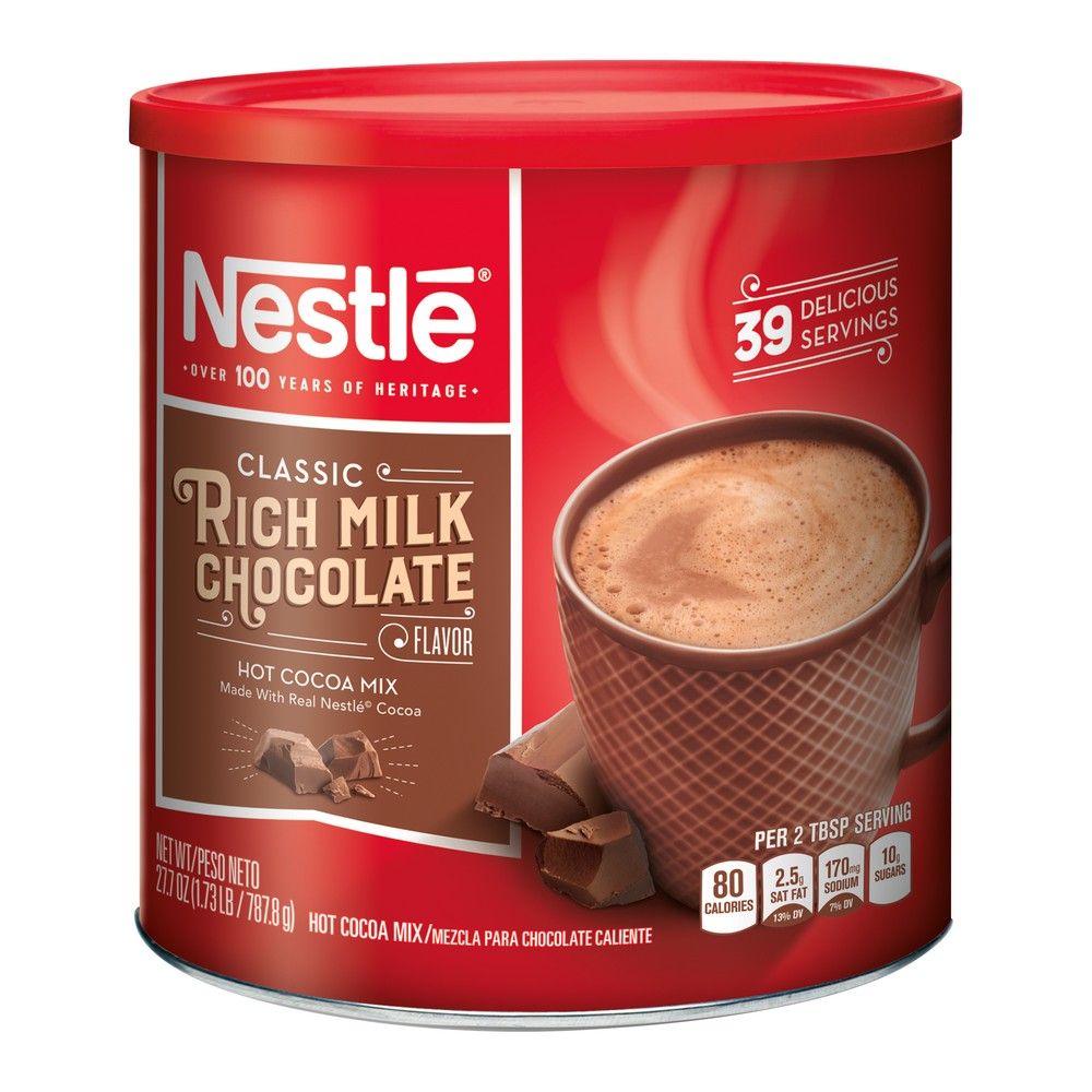 Nestle Hot Cocoa Mix Rich Milk Chocolate Can | myaeon2go