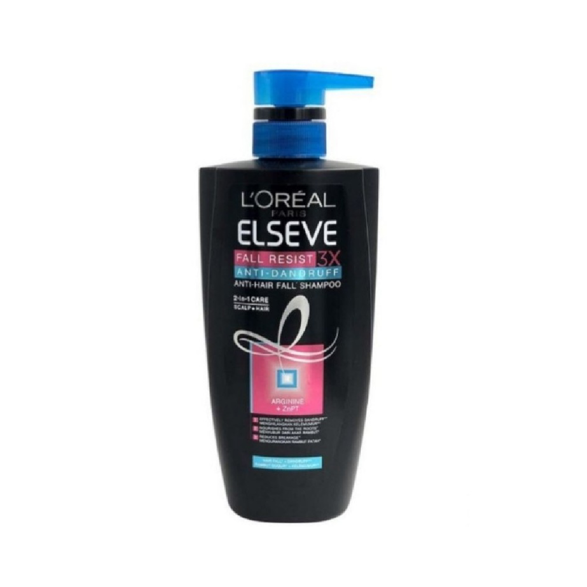 L'Oreal Elseve Shampoo Fall Resist 3X Anii-Dandruff | myaeon2go
