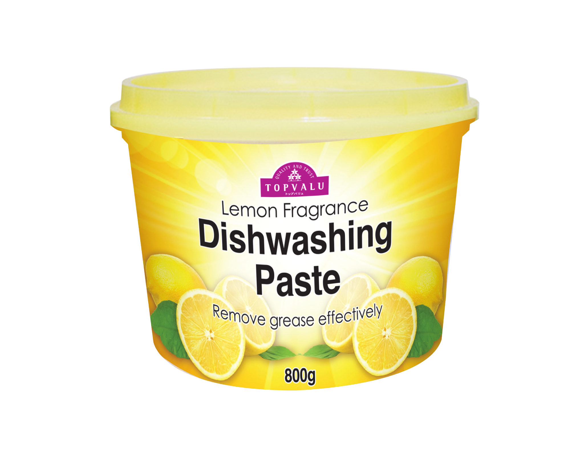 TOPVALU Dishwashing Paste Lemon | myaeon2go