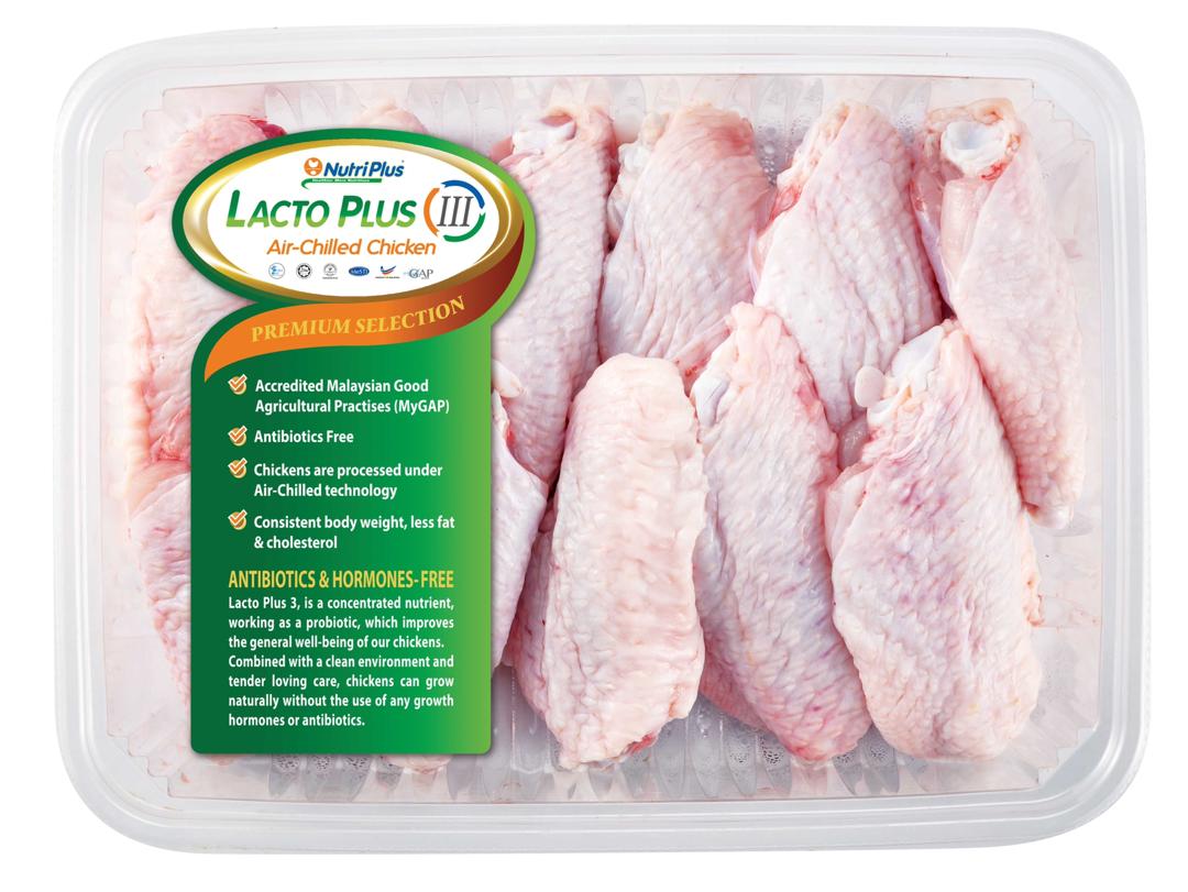 Nutriplus Lacto Plus Mid Joint Wing - Antibiotic-Free