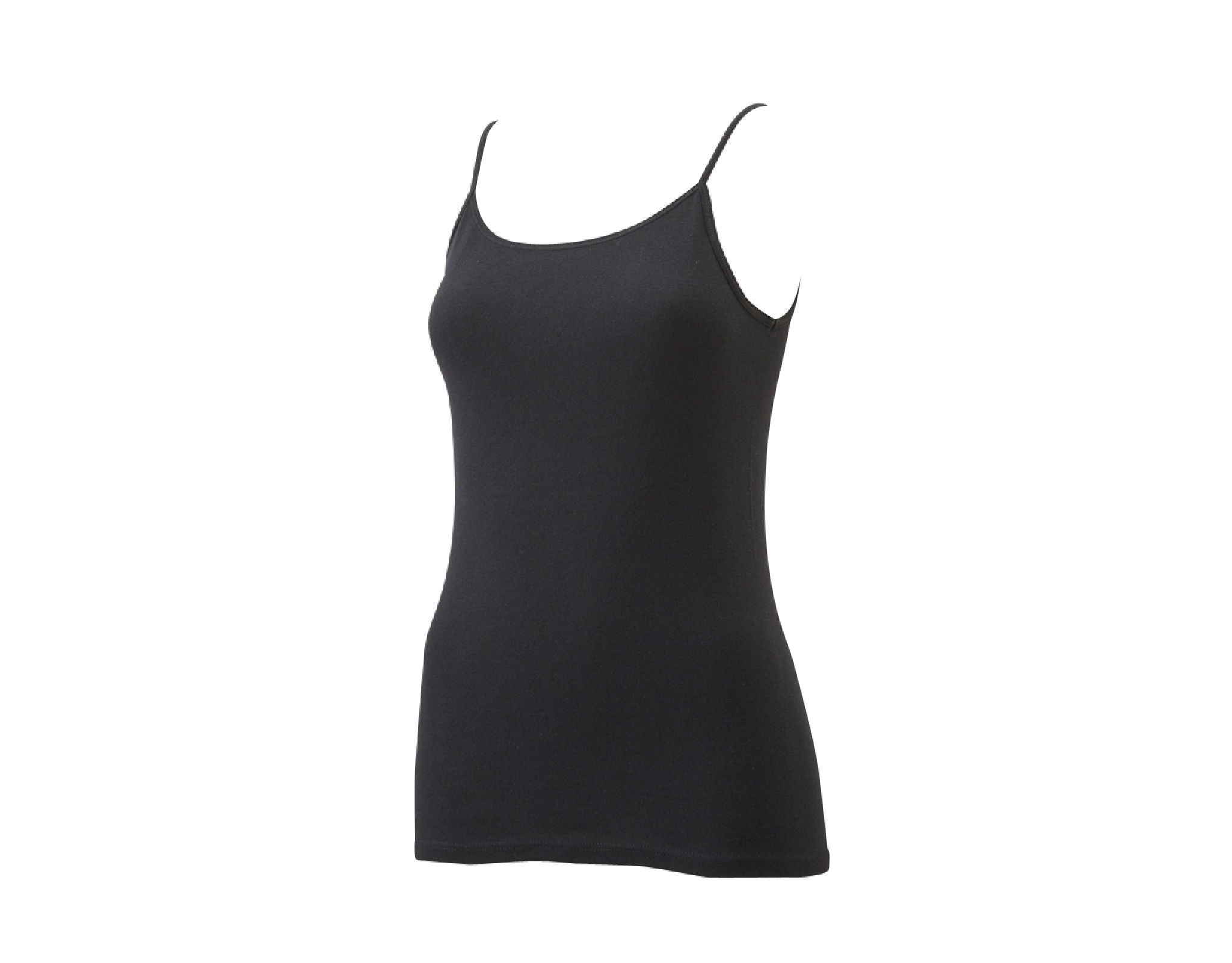 Inner Casual Ladies Organic Cotton Camisole Black | myaeon2go