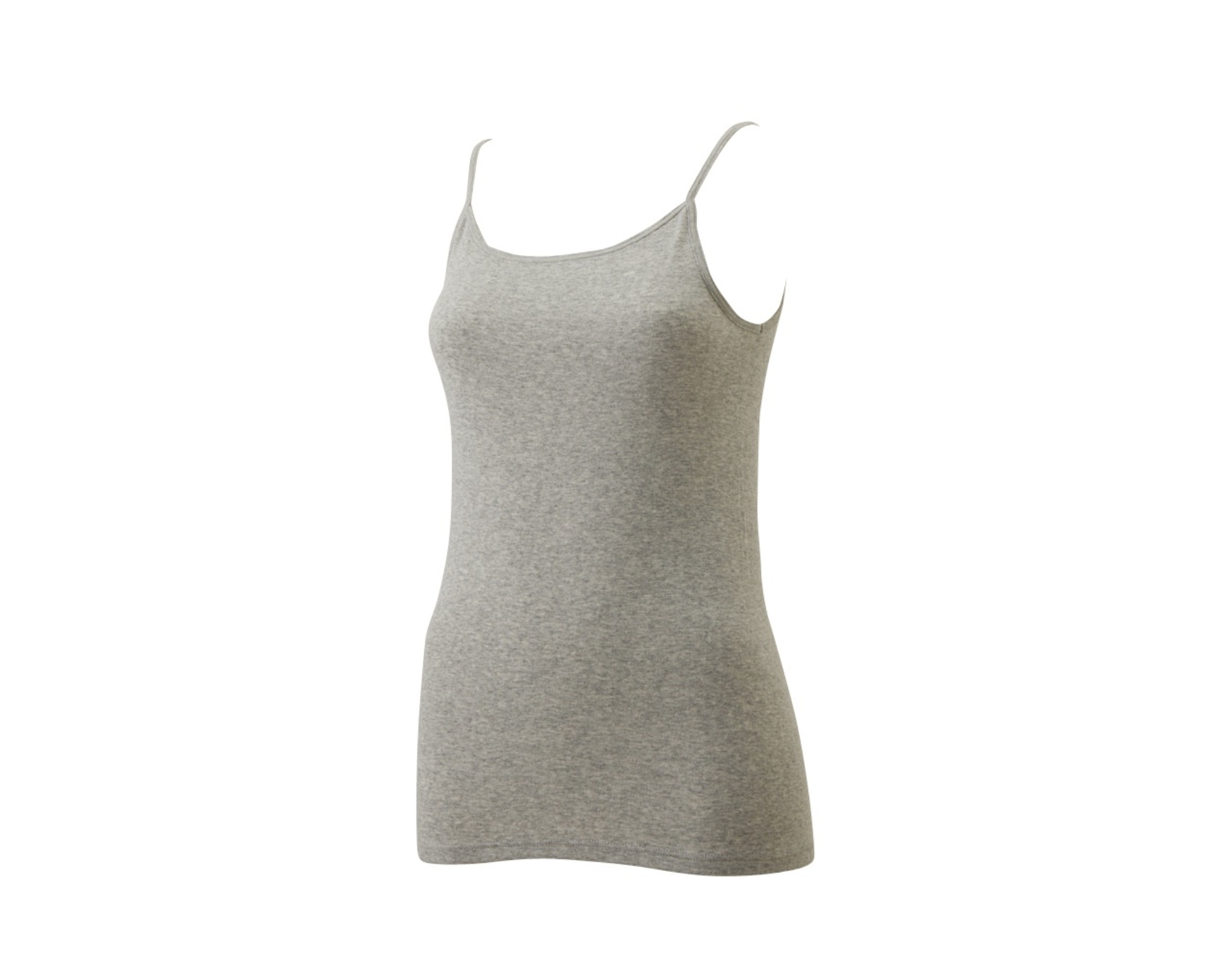 Inner Casual Ladies Organic Cotton Camisole Melange Grey | myaeon2go