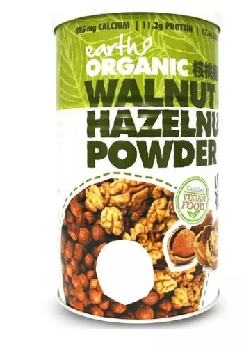 Earth Organic Walnut & Hazelnut Powder | myaeon2go