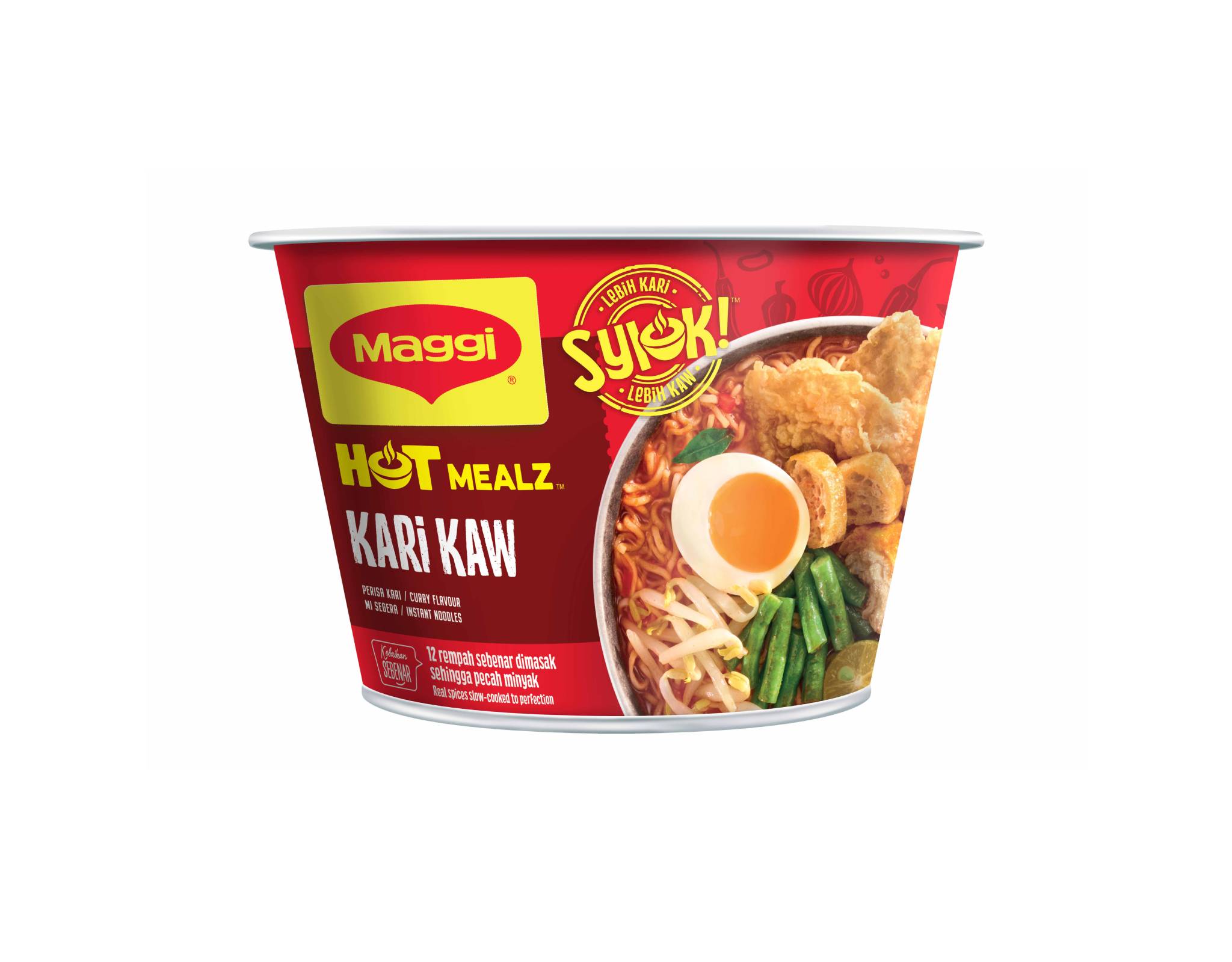 Maggi Hot Mealz Kari Kaw Extra, 90g - Spicy Curry Delight