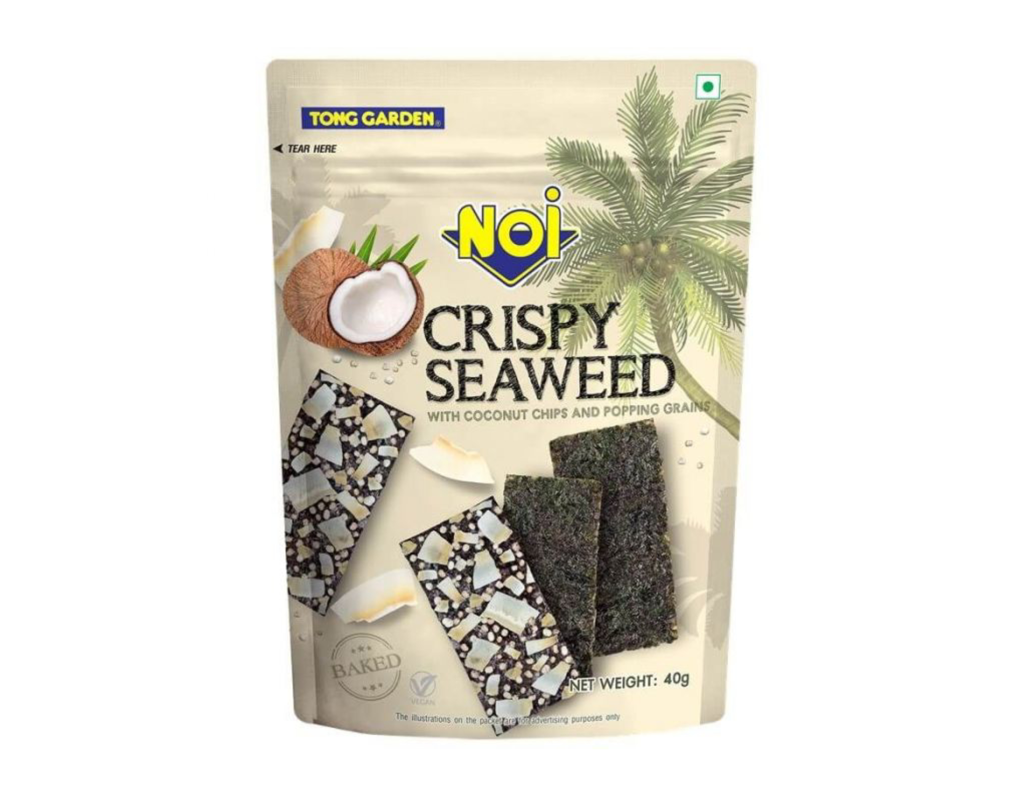 Noi Crispy Seaweed With Coconut Chips & Popping Grains | myaeon2go
