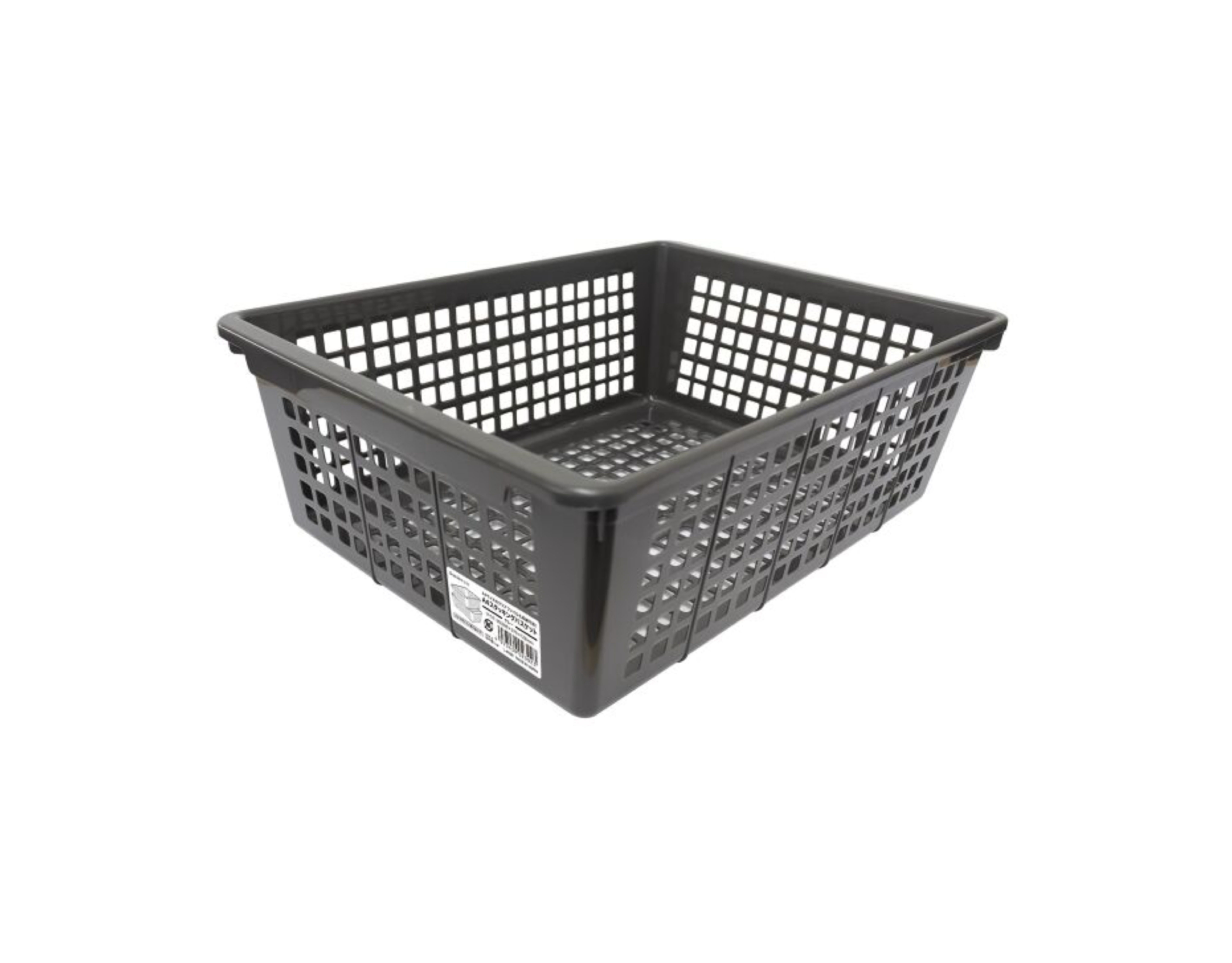 Daiso A4 Stacking Basket Deep Type Gray | myaeon2go