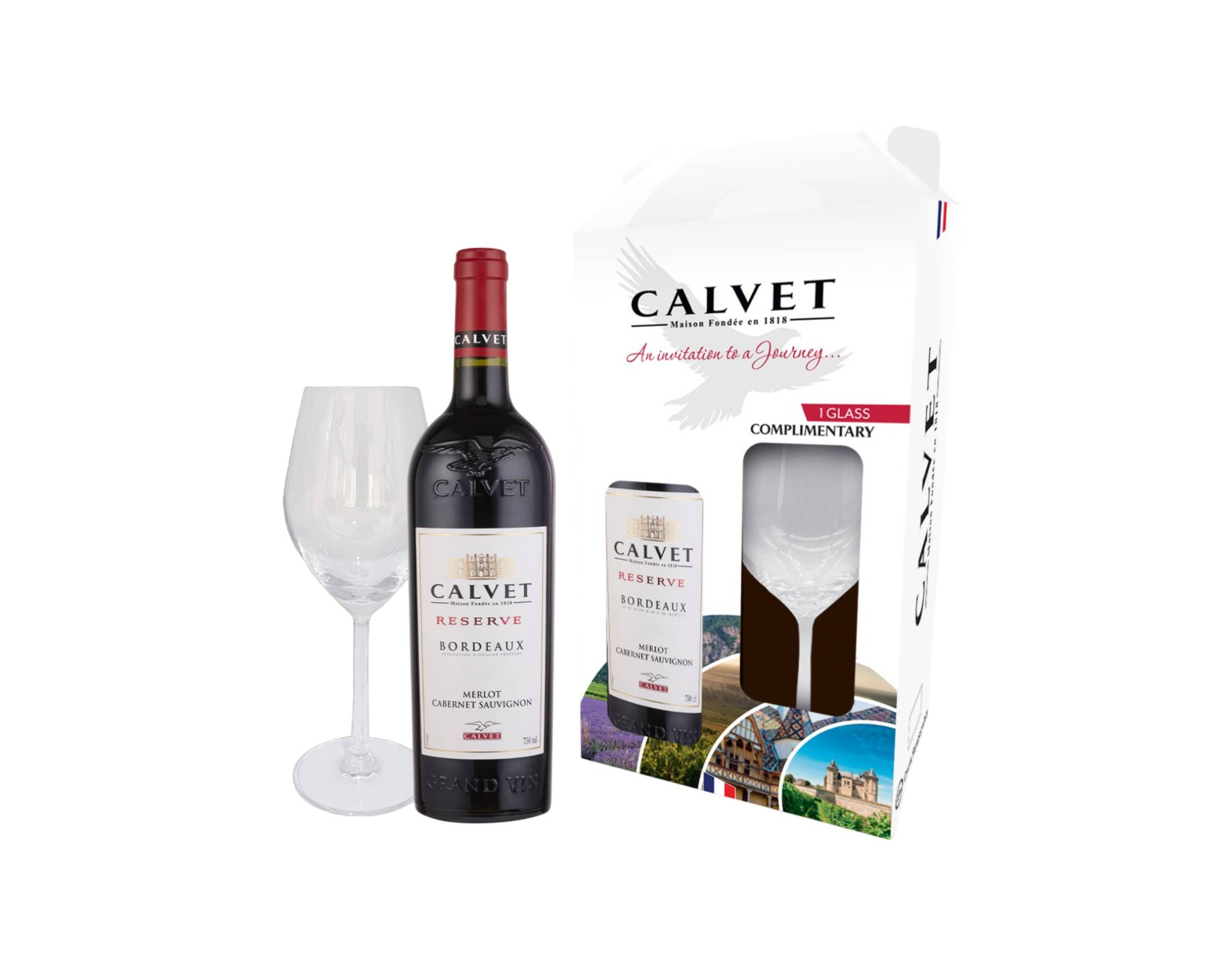 Calvet Reserve Merlot Cabernet | myaeon2go