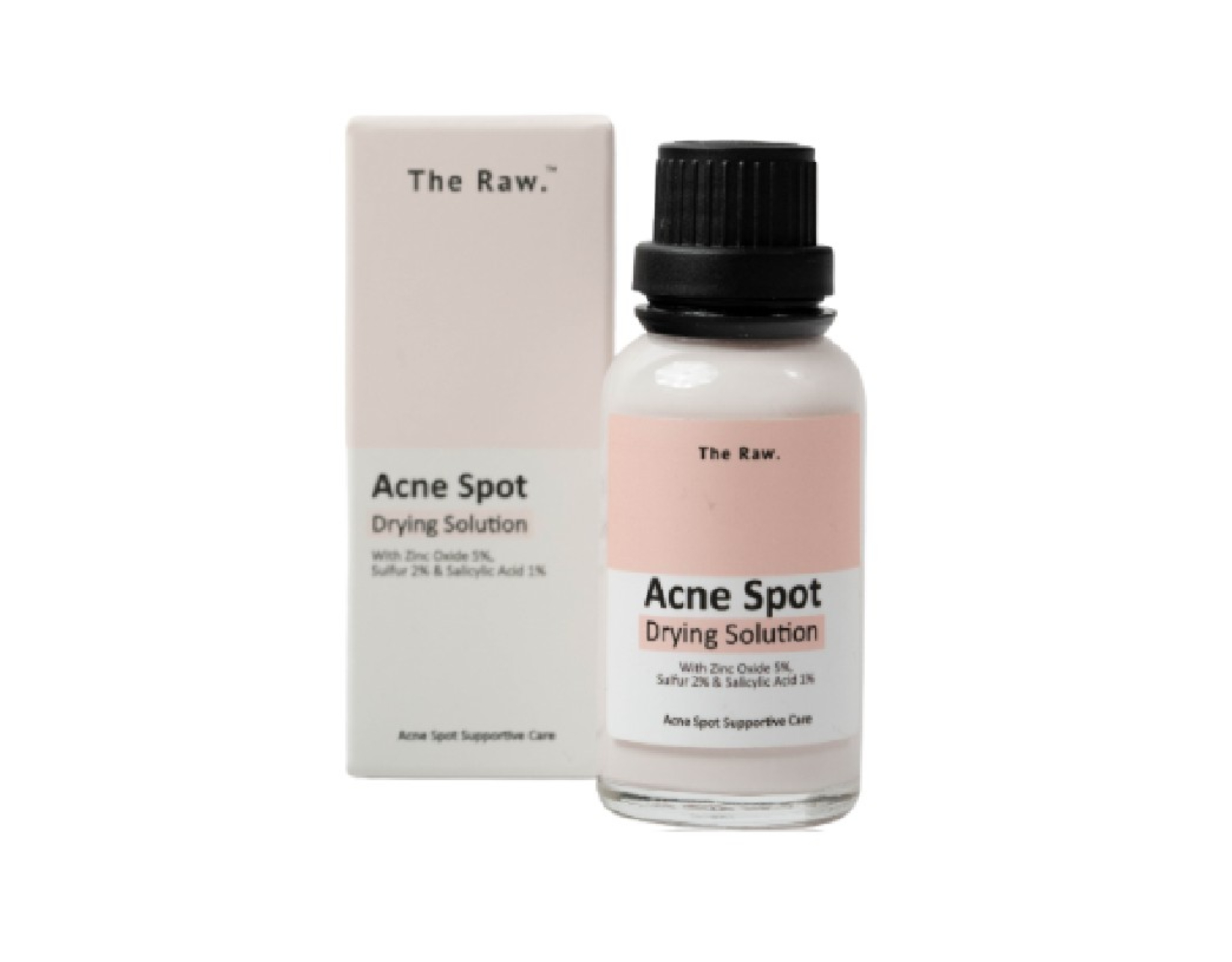 The Raw. Acne Spot Drying Solution, 30 ml - Acne Treatment