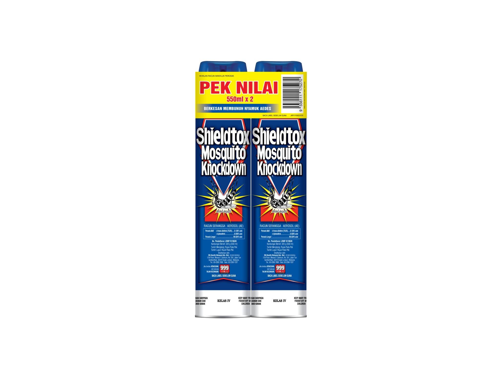 Shieldtox Attack Twinpack, 2x600ml – Pest Control