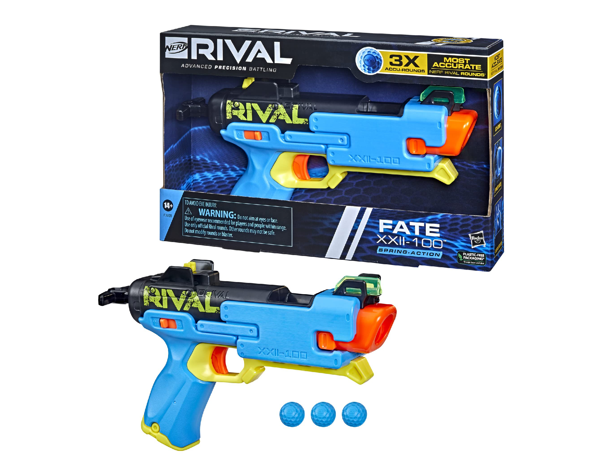 Nerf 0122 Ner Rival Fate Xxii 100 (F3955) | myaeon2go