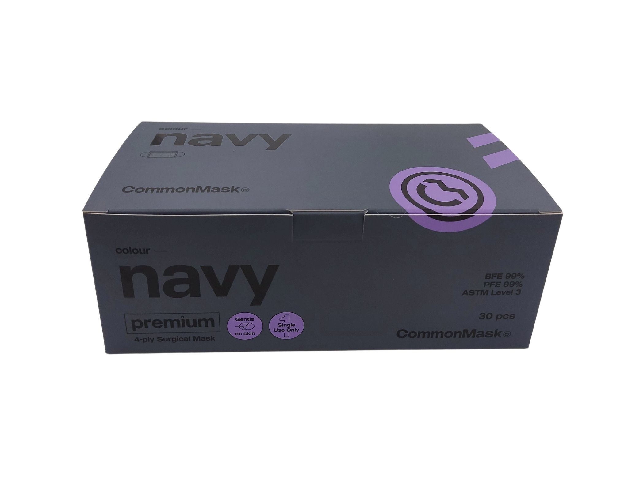 Commonmask Commonmask 4-Ply Mask - Navy 30`S | myaeon2go