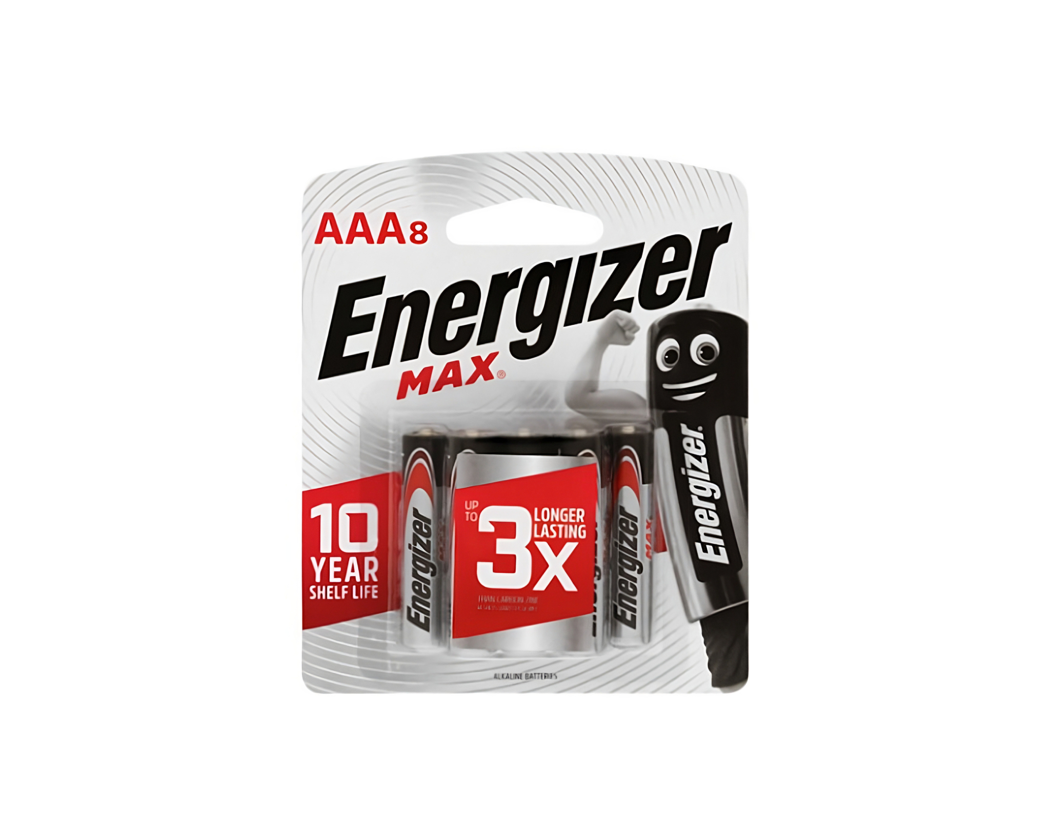 Energizer Max Battery 8 AAA - Long-lasting power