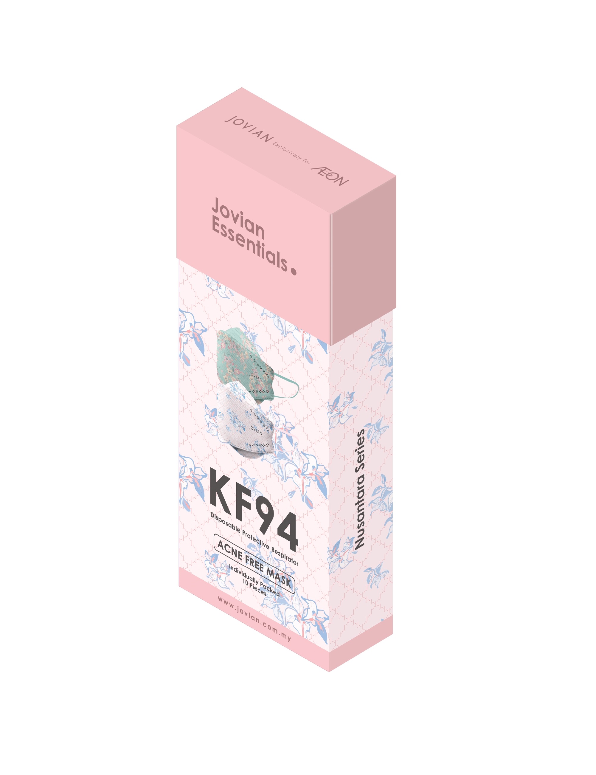 Jovian X Aeon Kf94 Earloop Mask (2 In 1) | myaeon2go