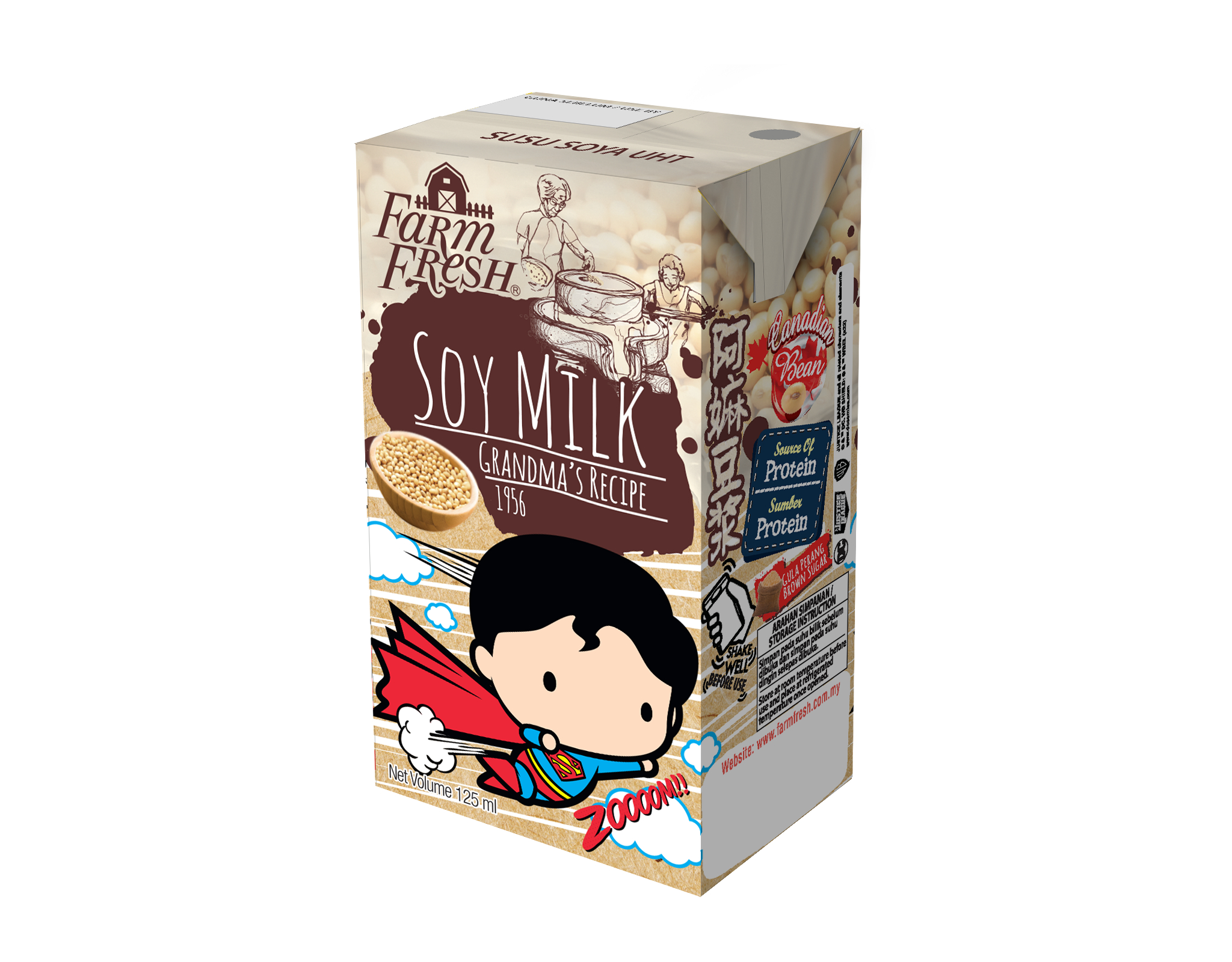 Farm Fresh DC Heroes Soy Milk Original | myaeon2go