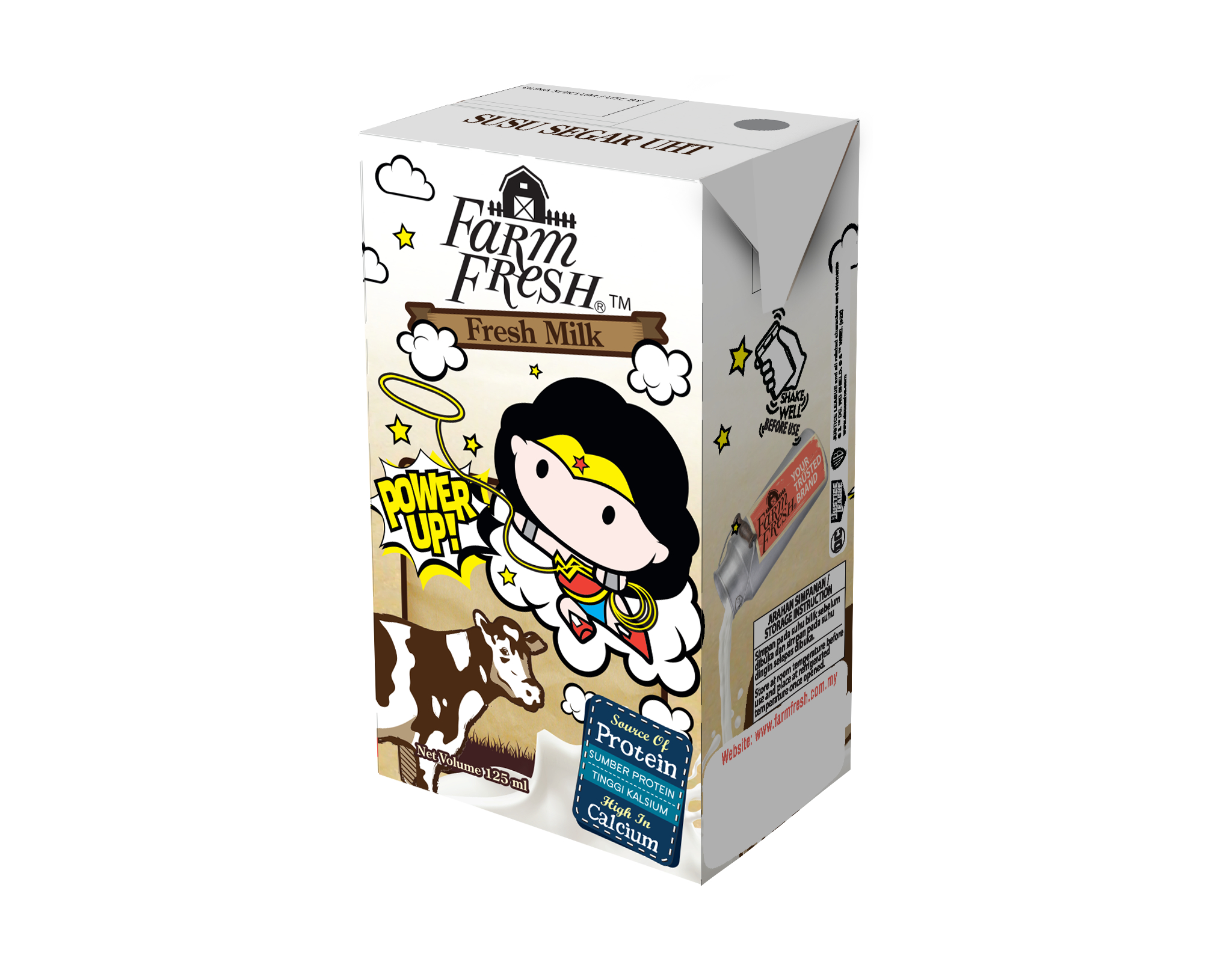 Farm Fresh DC Heroes Fresh Milk UHT | myaeon2go