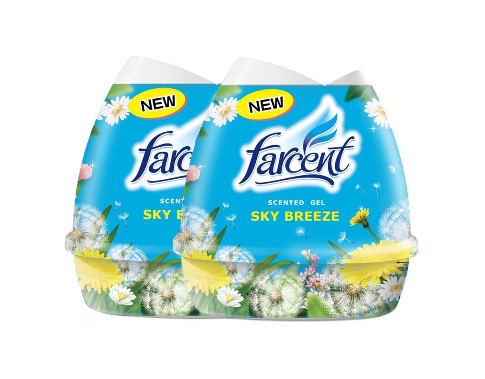 Farcent Scented Gel Sky Breeze Twin Pack | myaeon2go