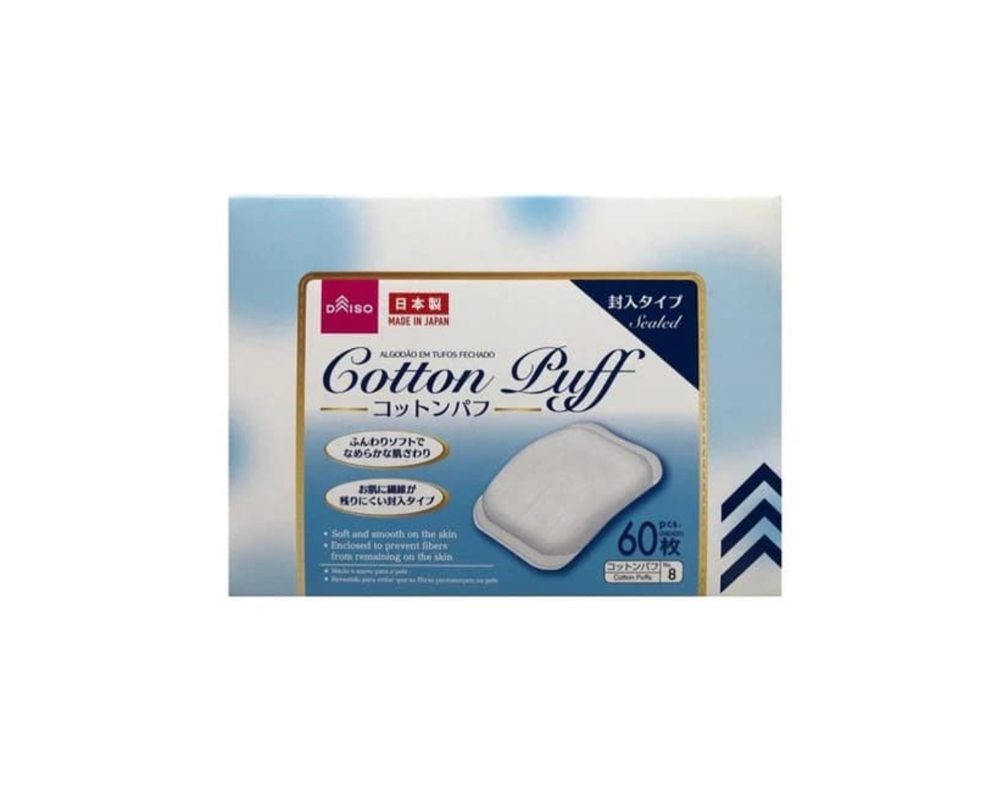 Daiso Cotton Puff Sealed | myaeon2go