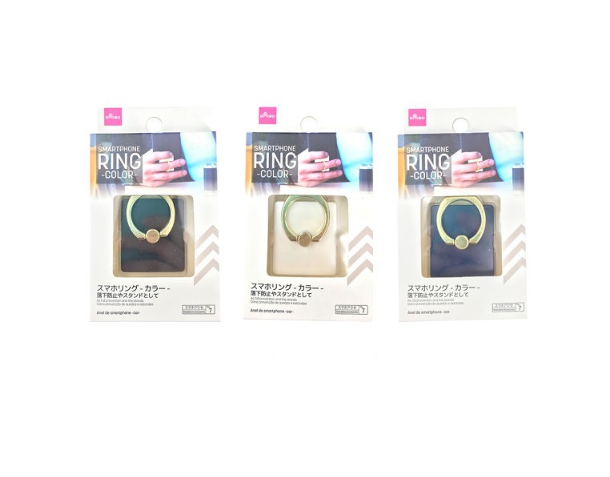 Daiso [SELECTED RANDOMLY] Smartphone Ring Color | myaeon2go