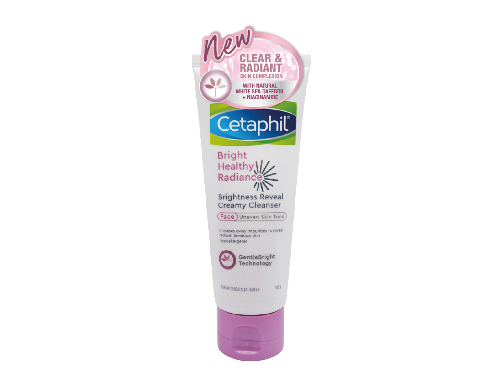 Cetaphil Bright Radiance Cleanser, 100ml - Radiant Skin