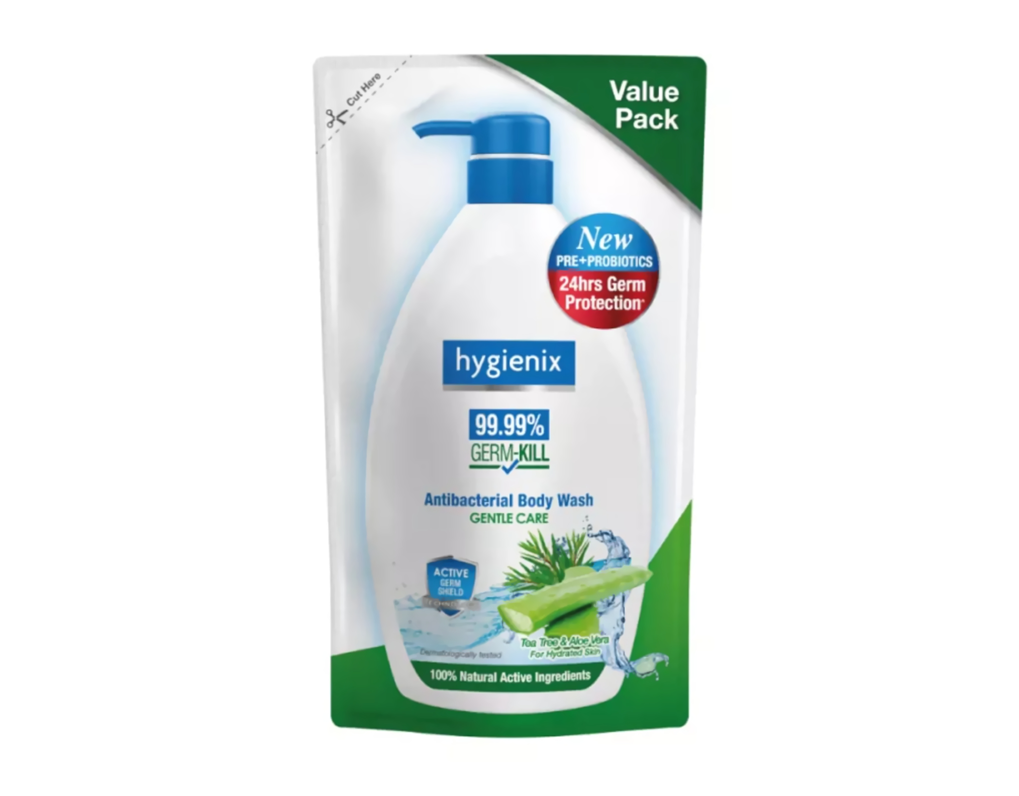 Hygienix Antibacterial Body Wash Gentle Care Refill | myaeon2go