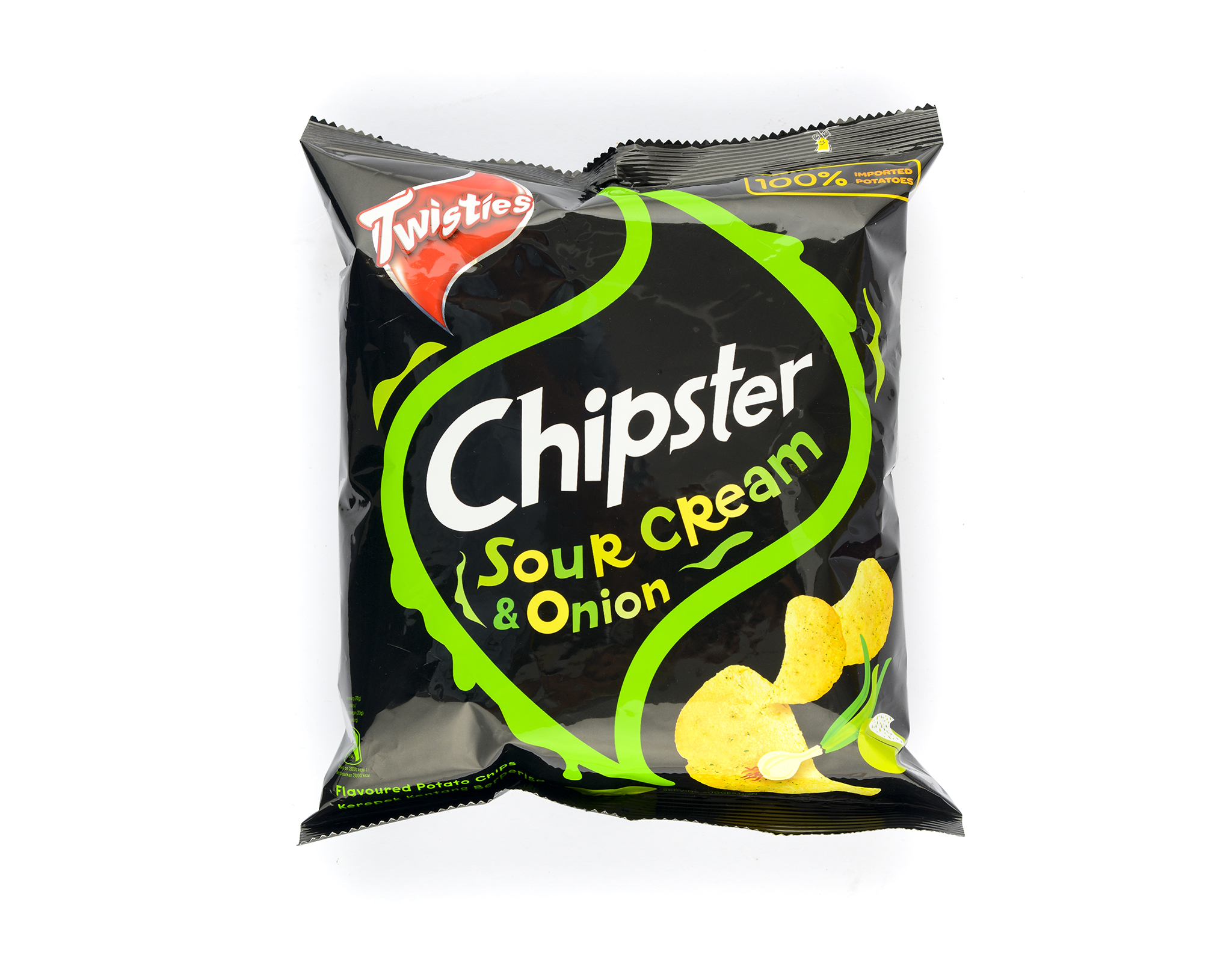 Twisties Chipster Sour Cream 60g - Crispy & Tasty
