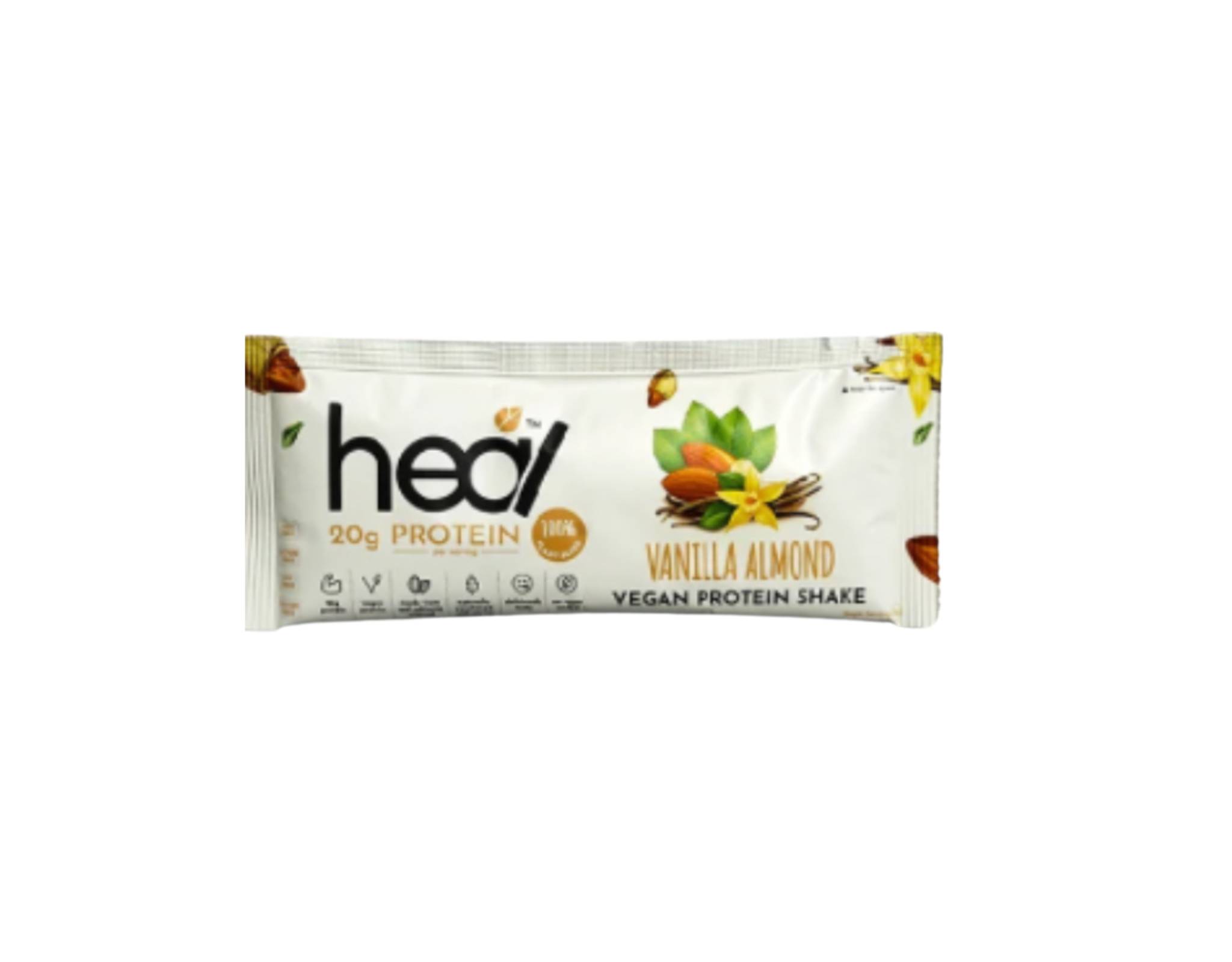 Heal Vanilla Almond Vegan Protein Shake | myaeon2go