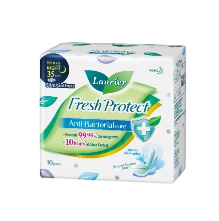 Laurier Fresh Protect Gather 35 cm | myaeon2go