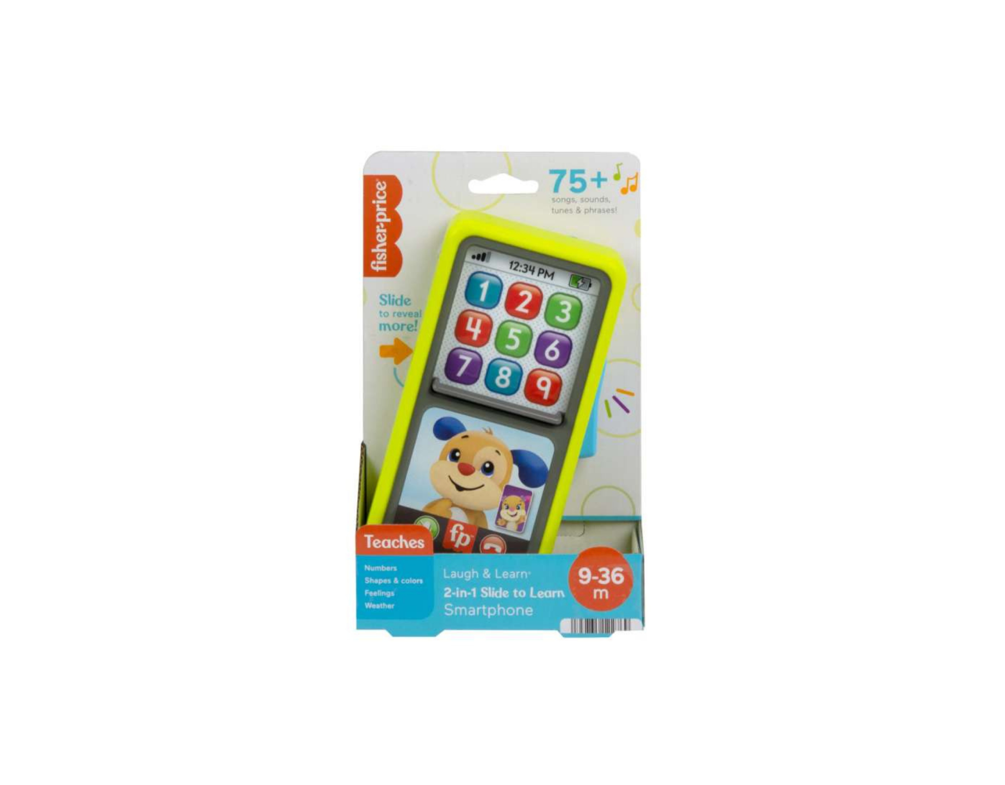 Fisher-Price Laugh & Learn 2-In-1 Slide To Learn Smartphone | myaeon2go