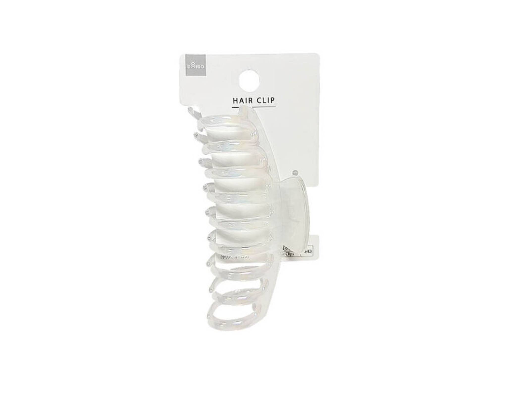 Daiso Hair Clip Clear Aurora | myaeon2go