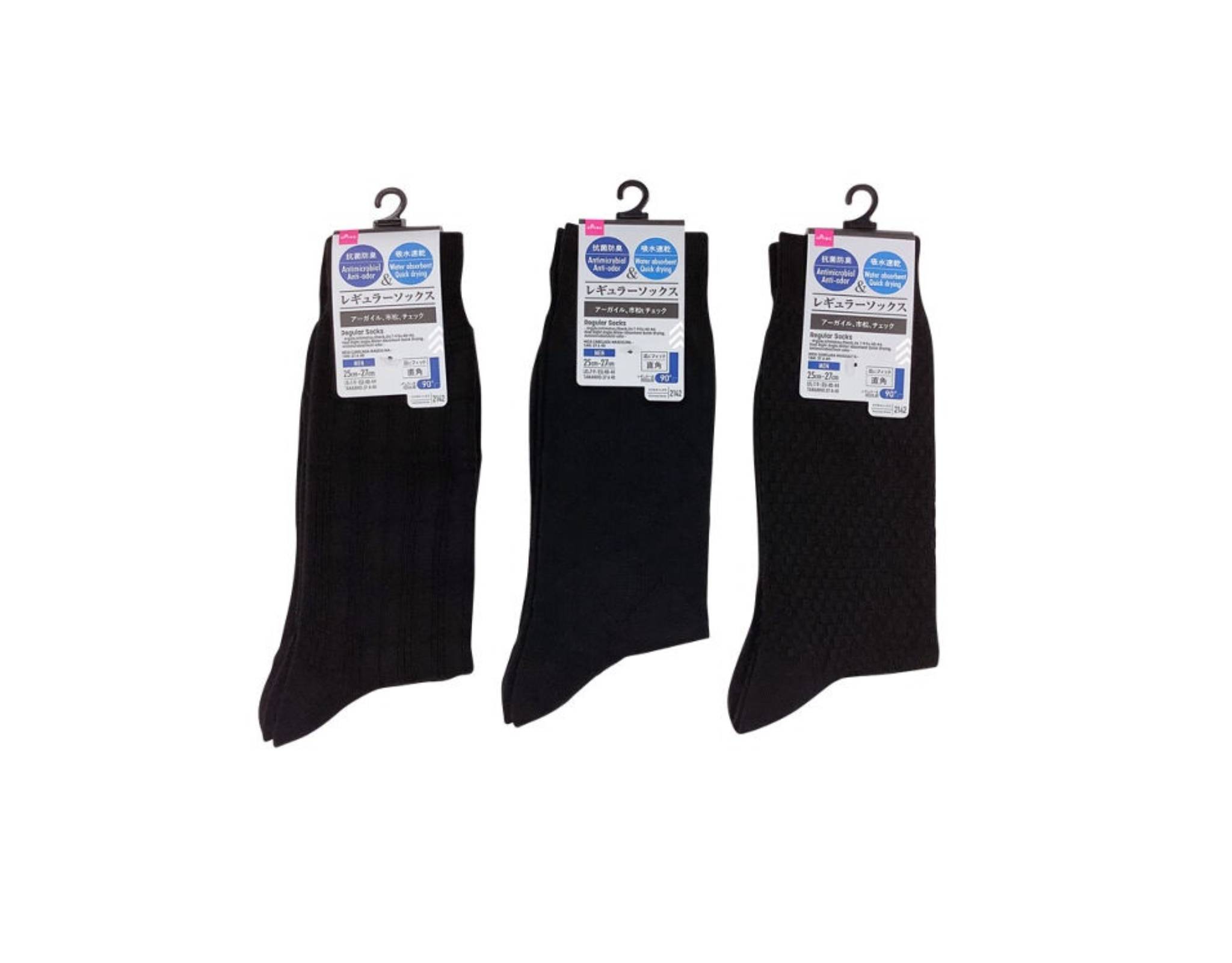 Daiso [SELECTED RANDOMLY] Regular Socks Mens | myaeon2go