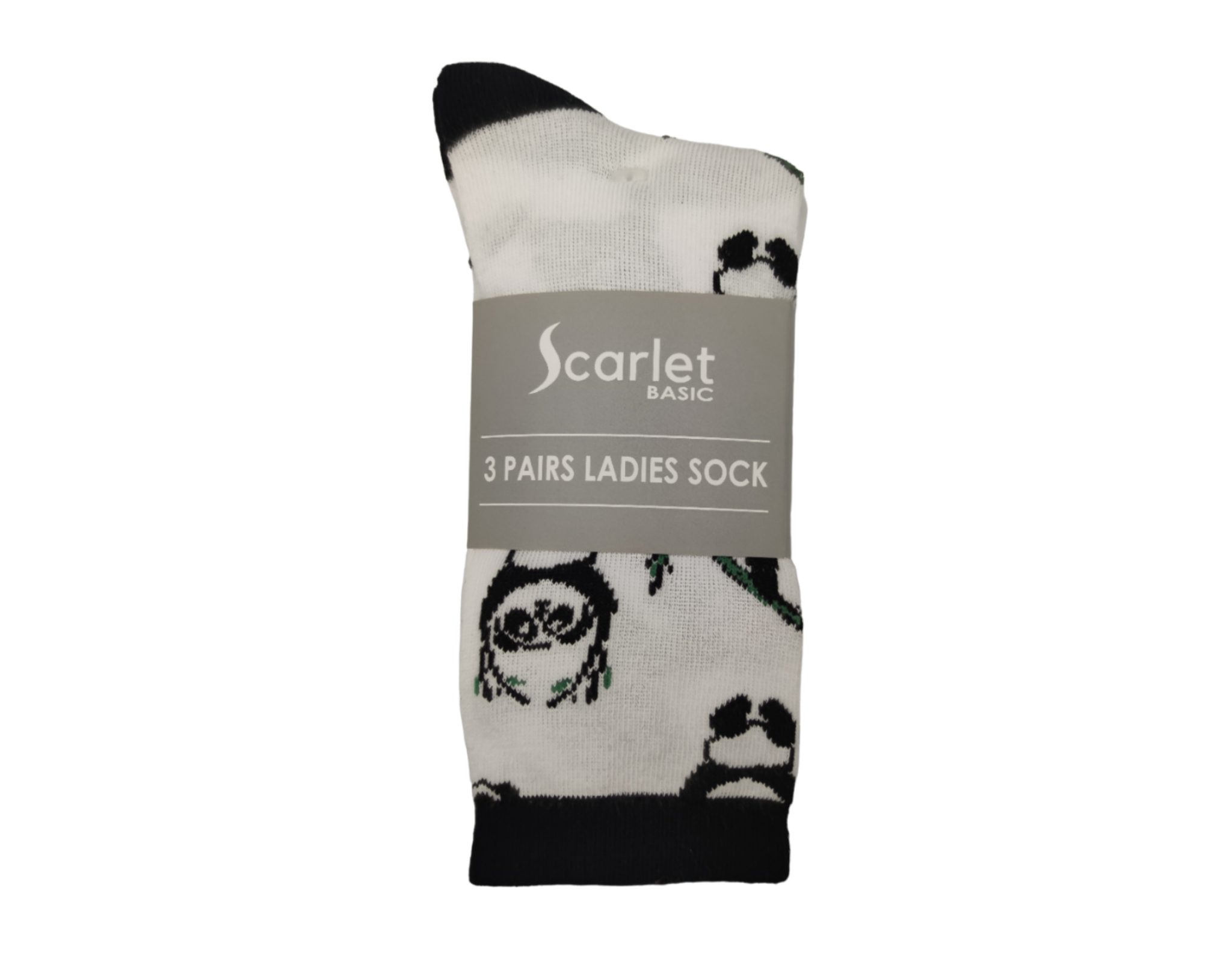 Scarlet Ladies Socks Fancy 3 Pcs | myaeon2go