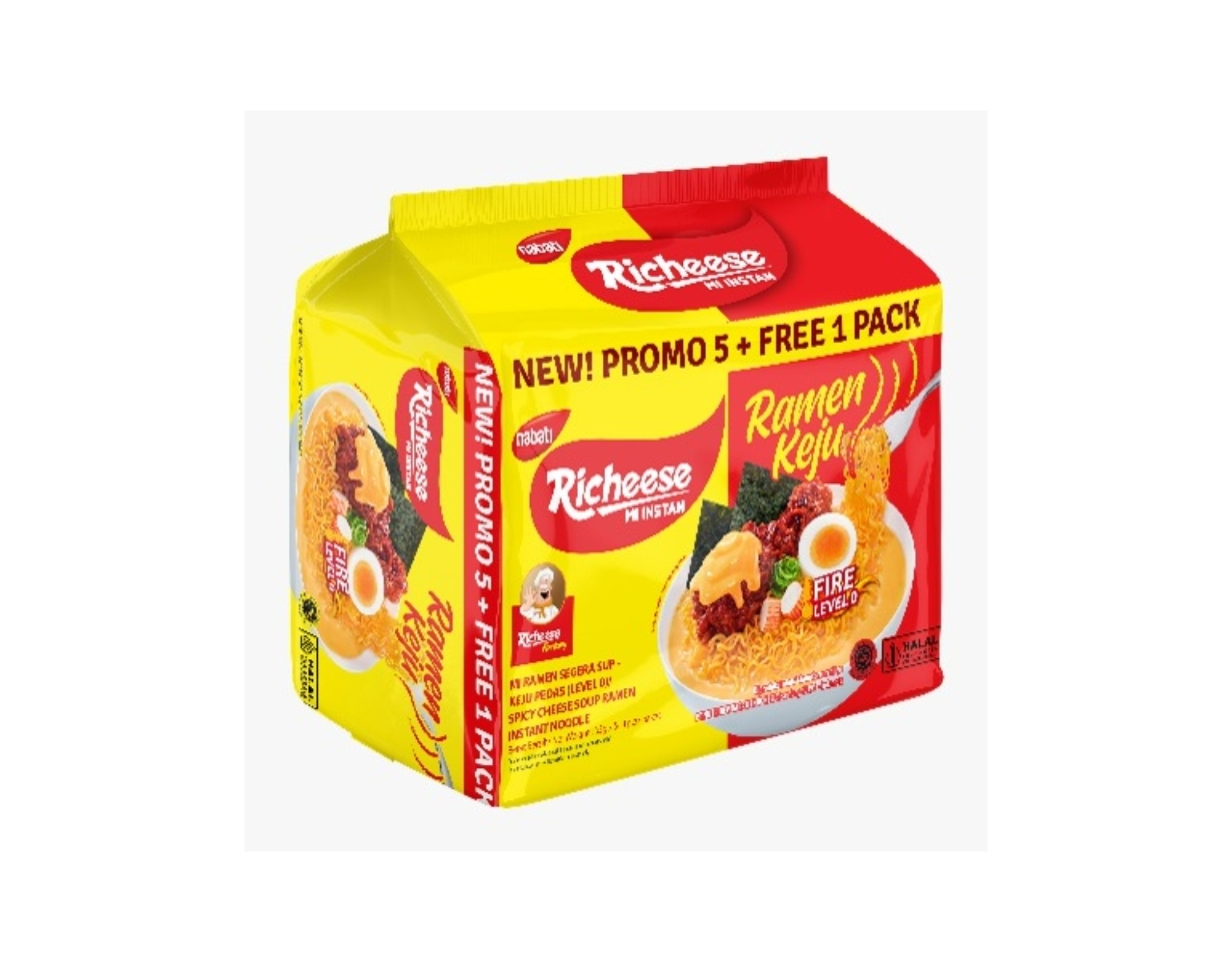 Nabati Spicy Cheese Soup Ramen Level 0 | myaeon2go