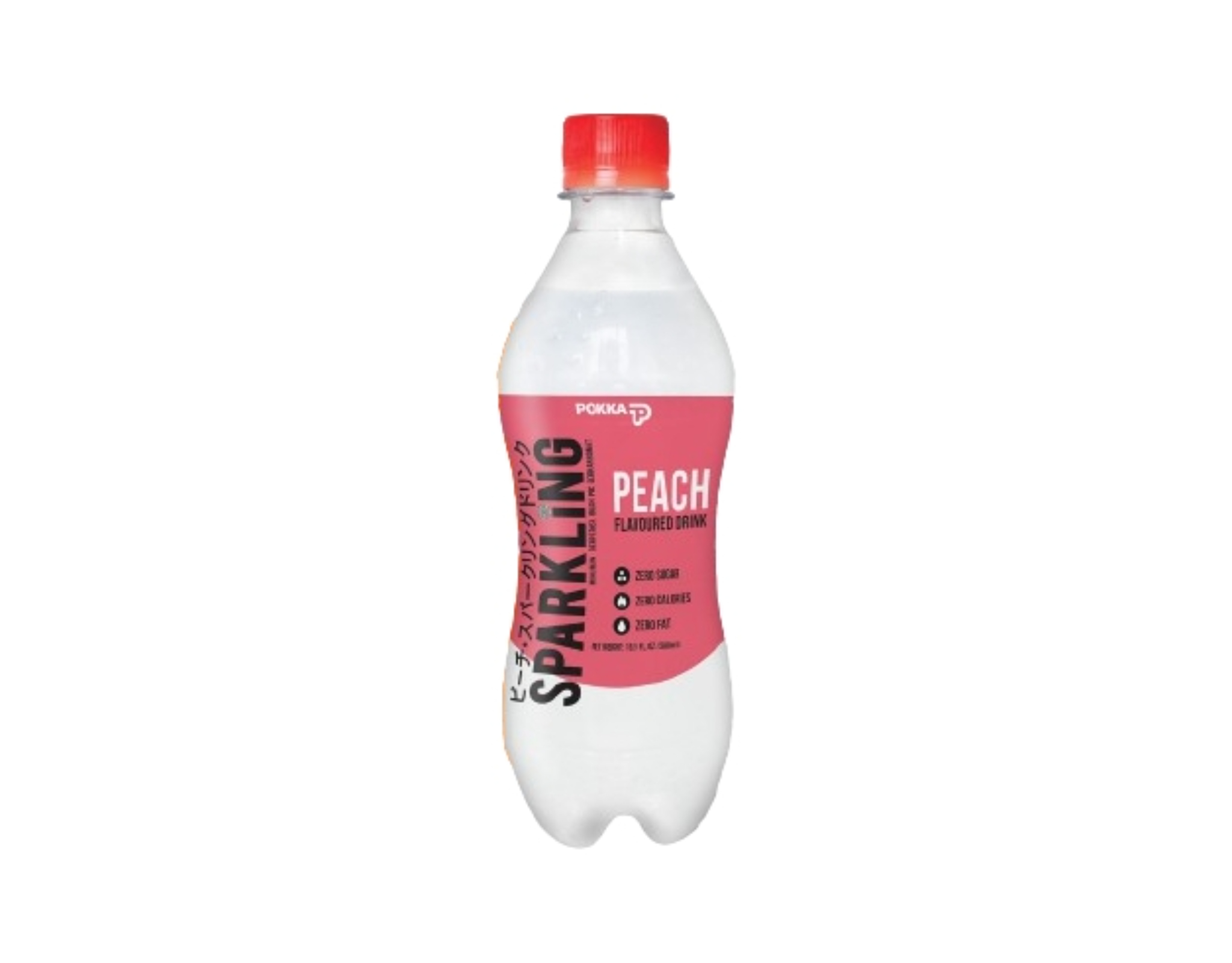Pokka Sparkling Flavoured Drink Peach | myaeon2go