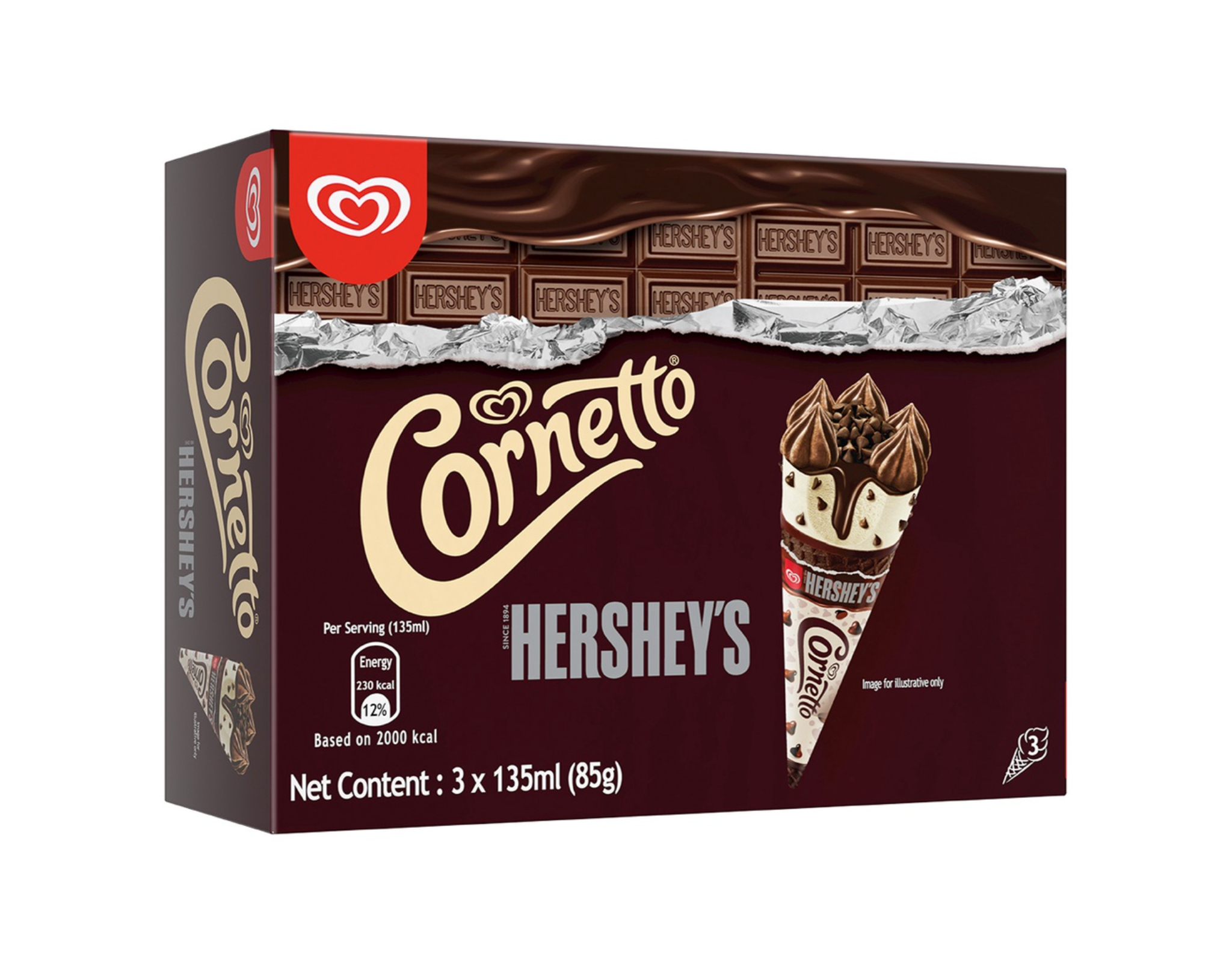 Wall's Cornetto Hershey's Multipack | myaeon2go
