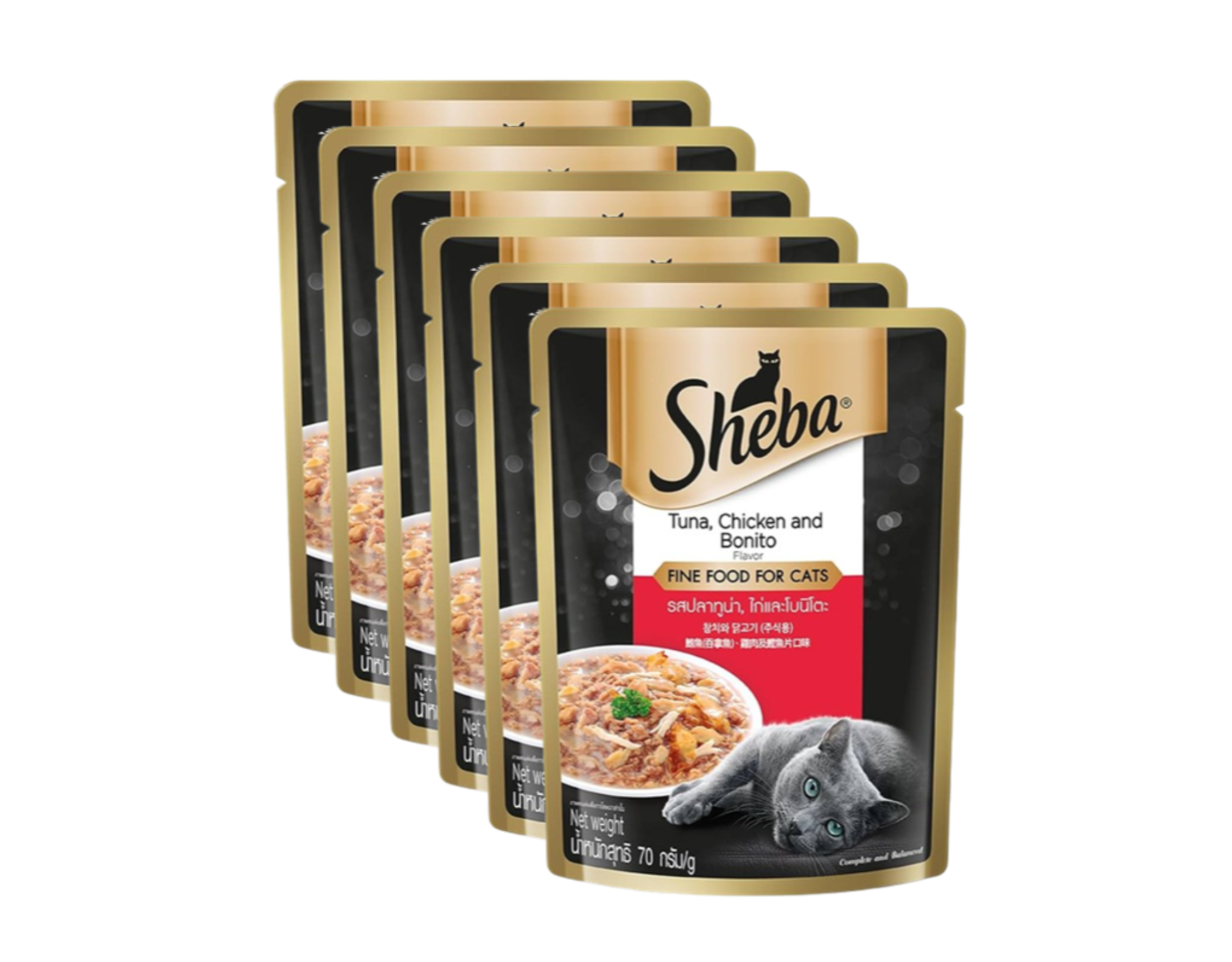 Sheba Pouch Tuna Chicken With Bonito | myaeon2go