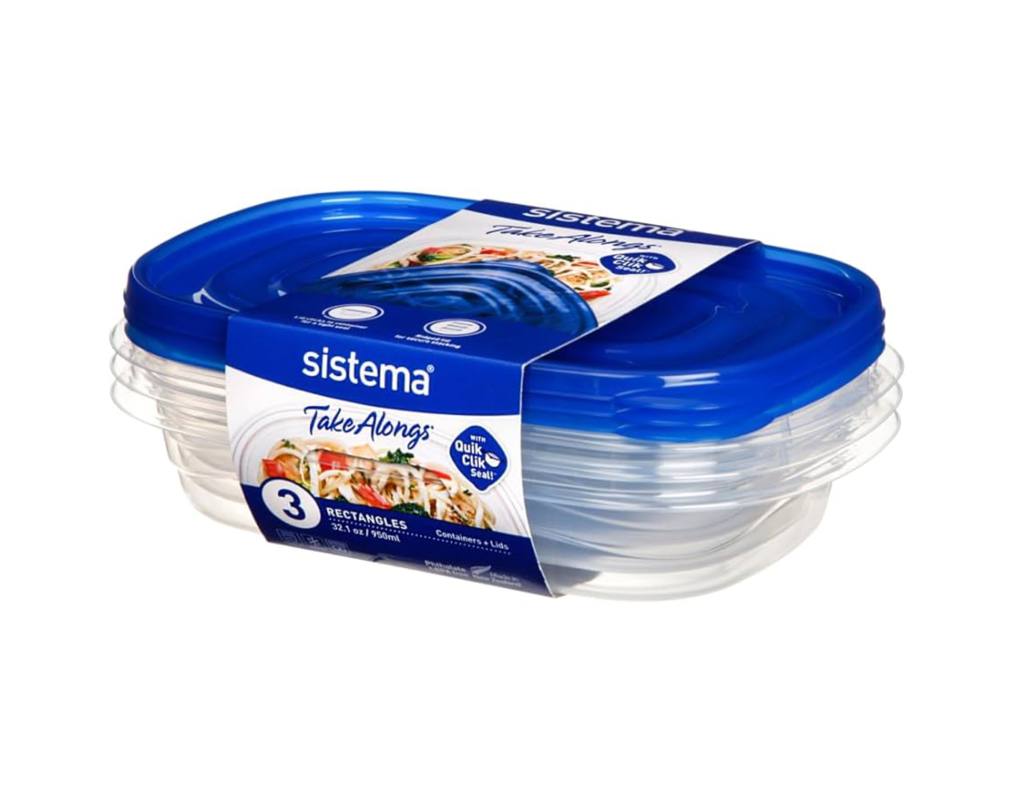 Sistema Rectangle Food Storage 4's | myaeon2go