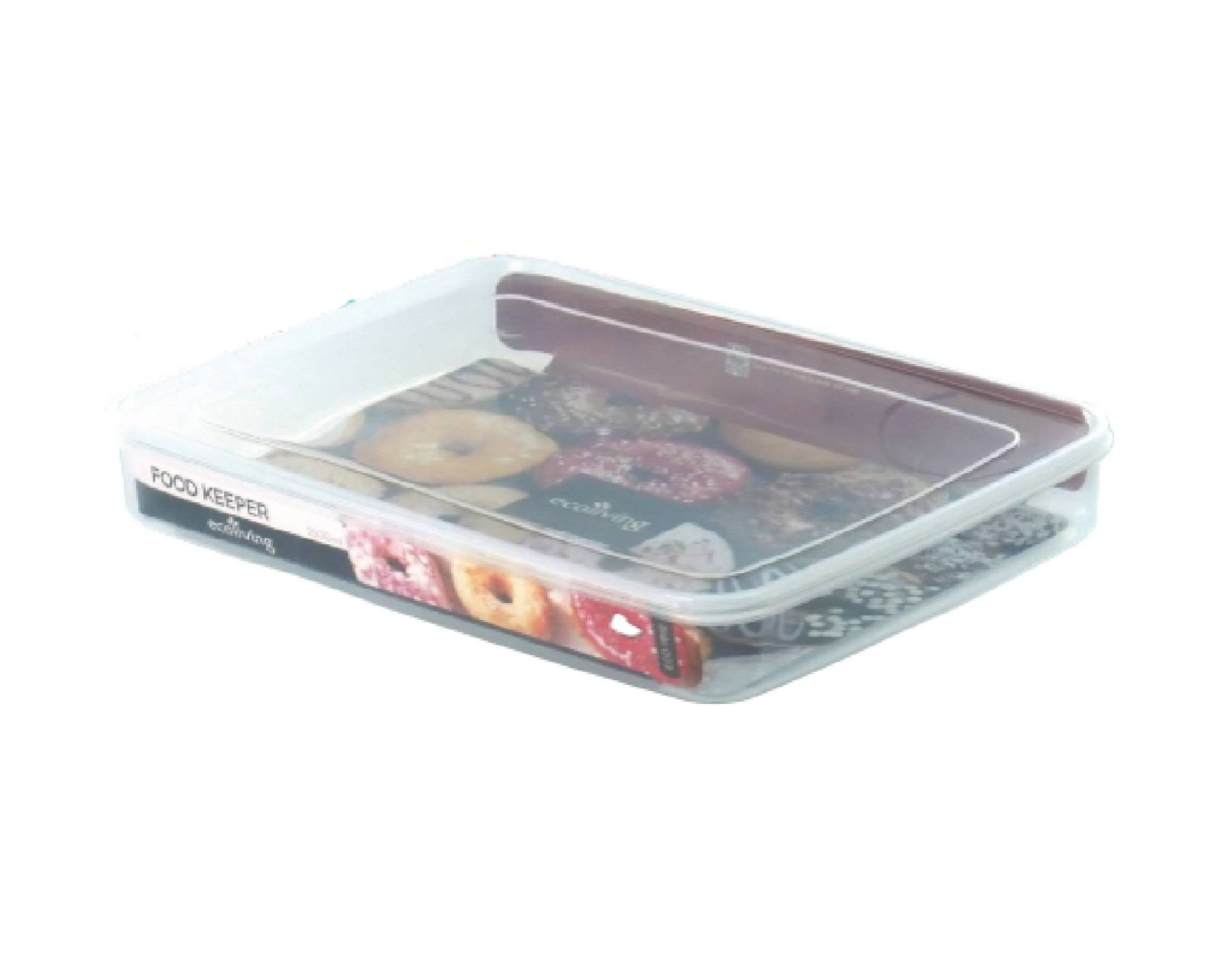 Eco Living Stackable Storage Container With Cover (ECO-1612) | myaeon2go
