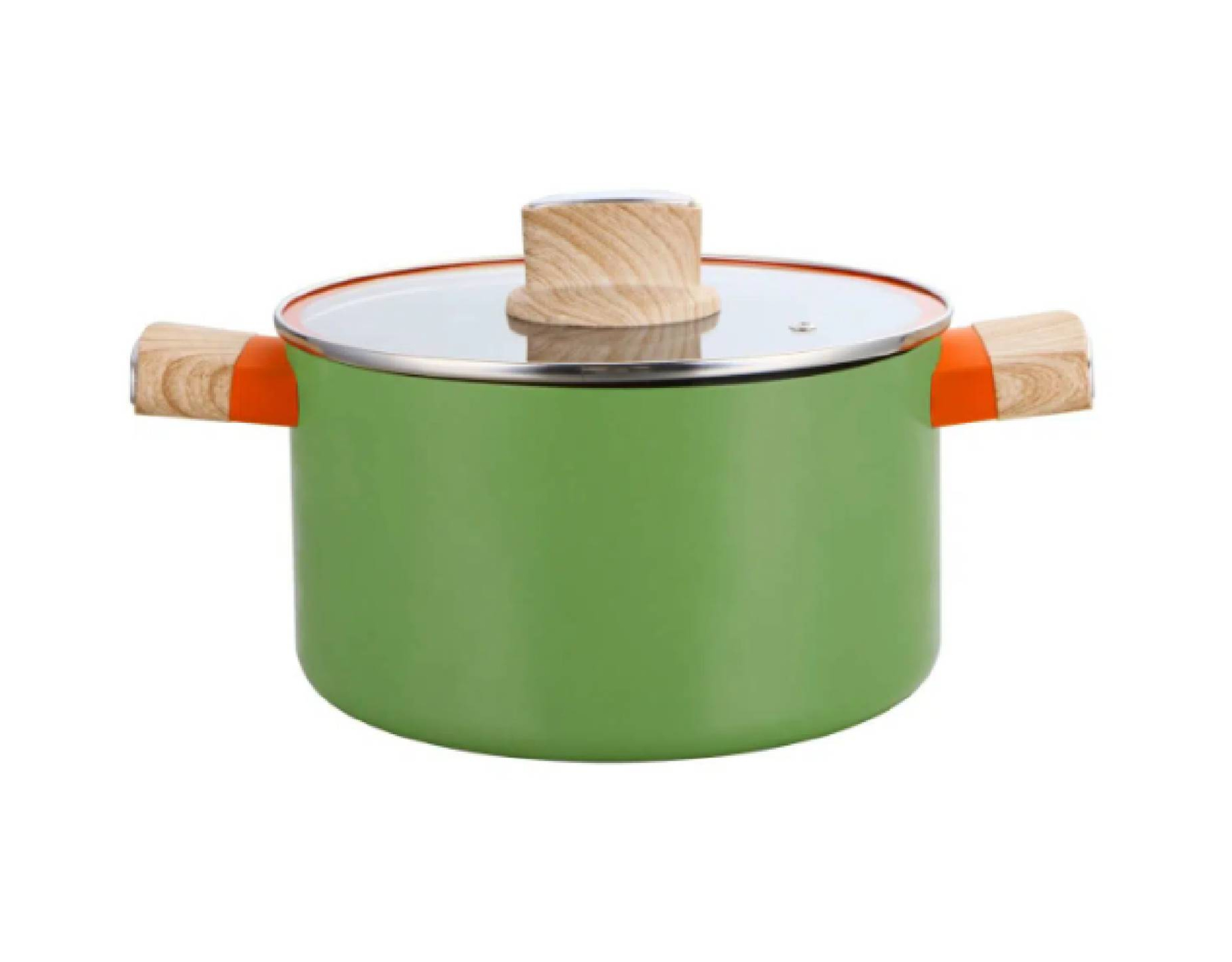 Endo Botanical Induction Heat Stock Pot With Lid (E-BOT-22SP) | myaeon2go
