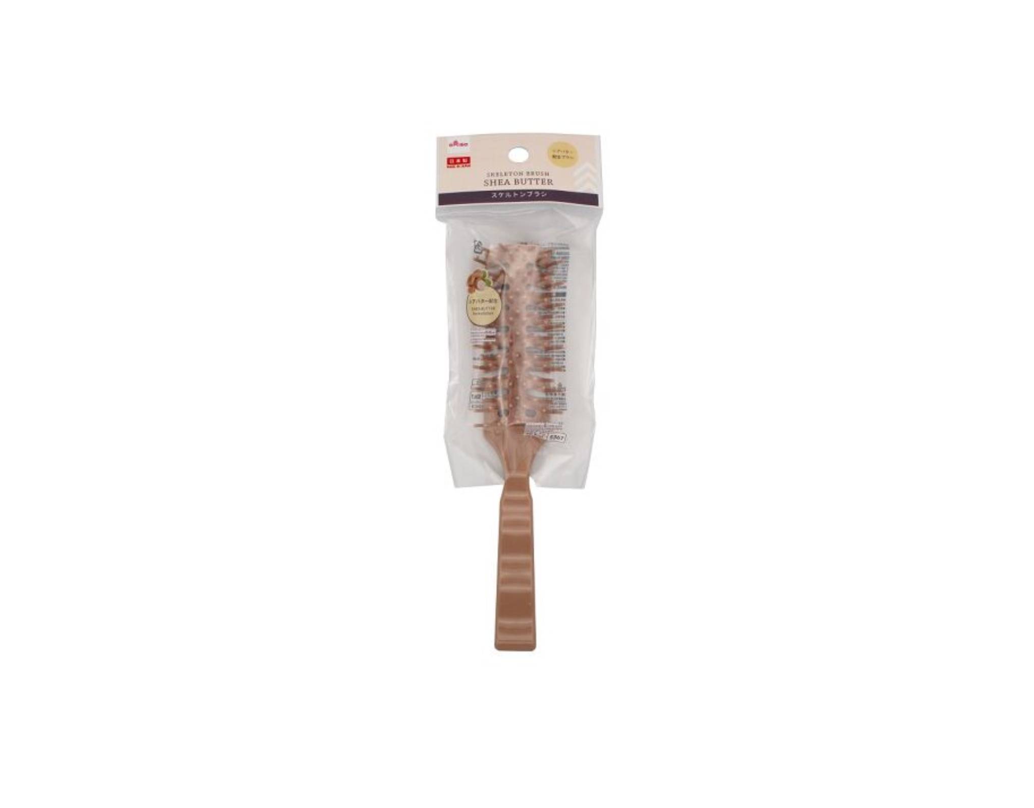 Daiso Skeleton Brush With Shea Butter | myaeon2go