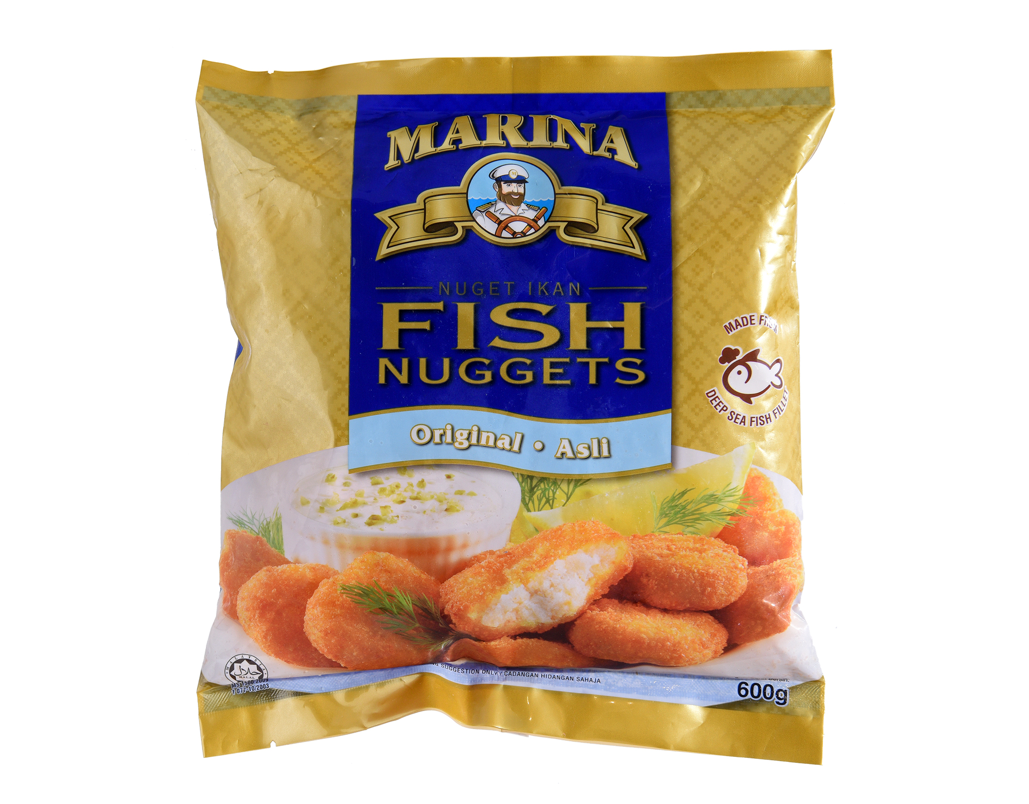 Marina Fish Nuggets, 600g - Crispy & Juicy