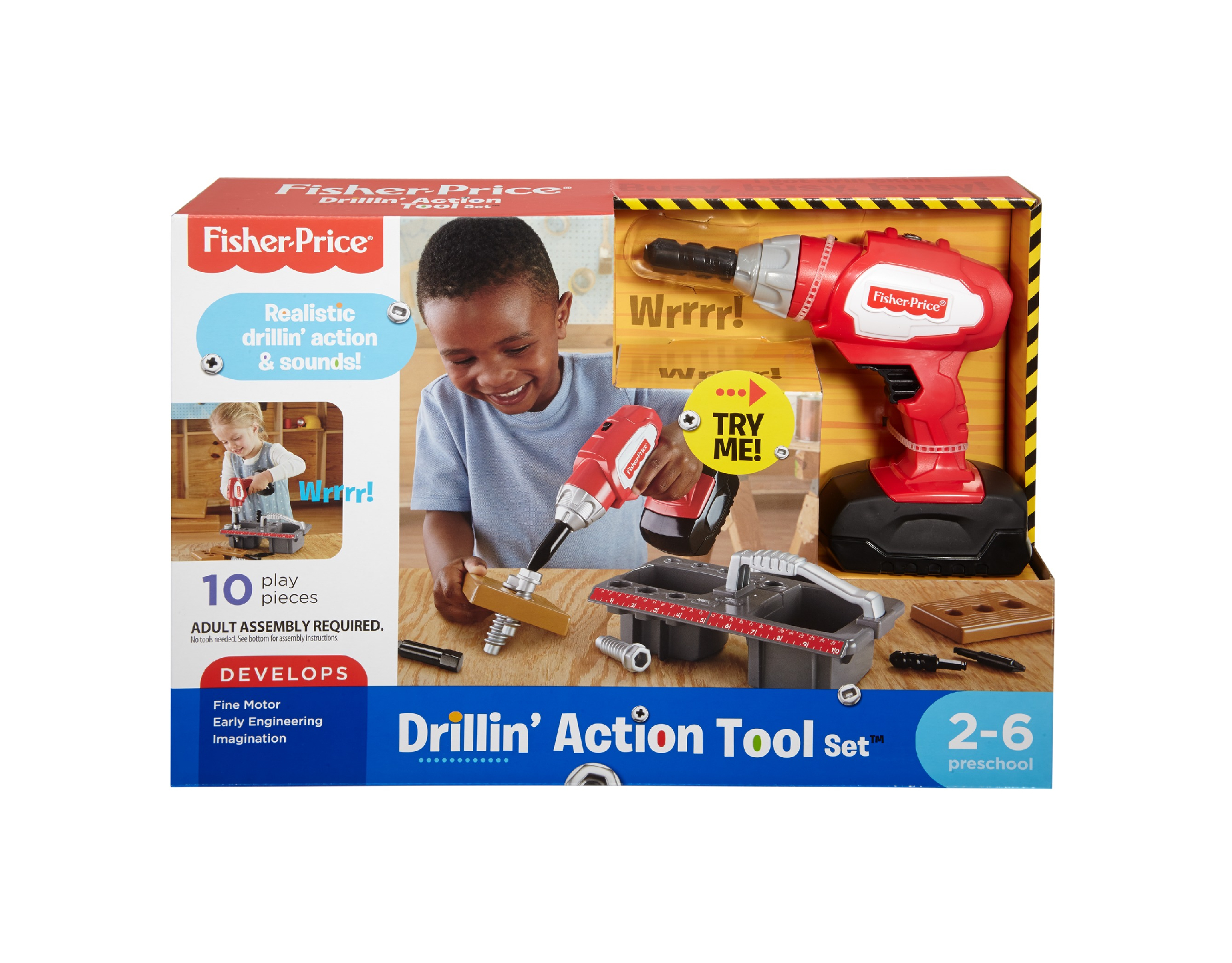Fisher-Price Drillin Action Tool (DVH16) | myaeon2go