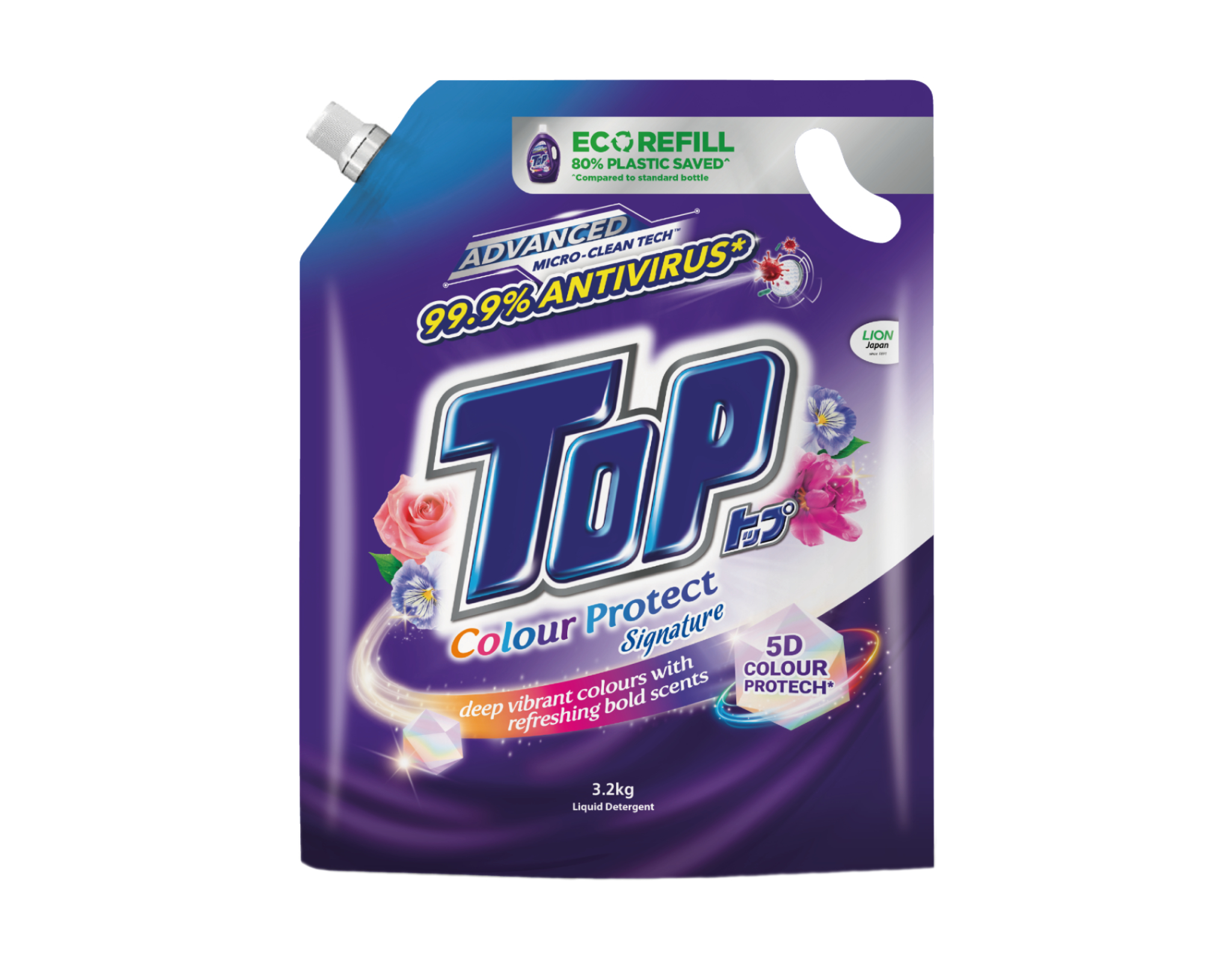 Top Colour Protect 3.2kg - Enhances Fabric Colors