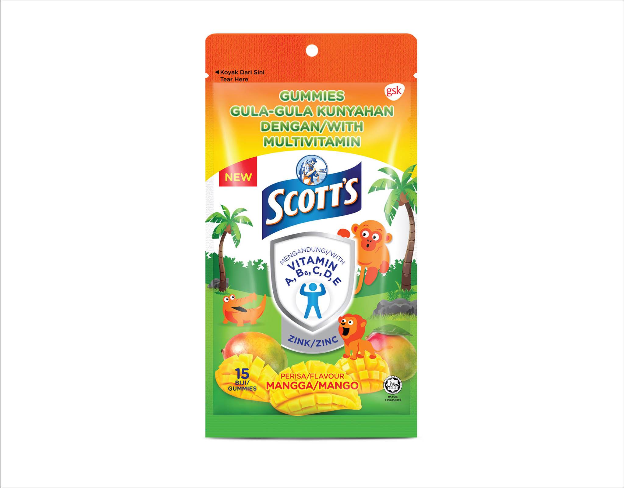Scott's Multivitamin Gummies Mango | myaeon2go