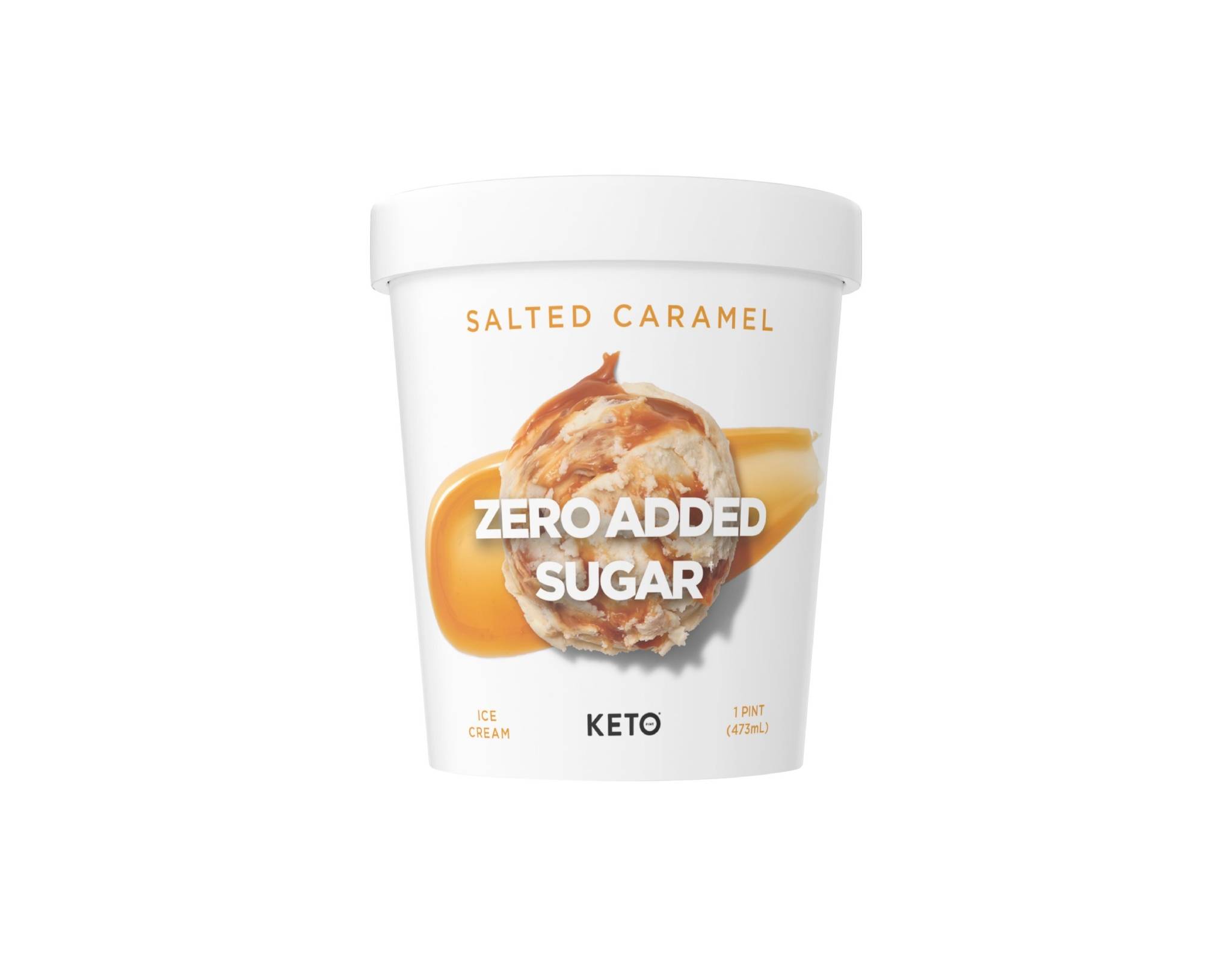 Keto Salted Caramel Zero Added Sugar Ice Cream | myaeon2go