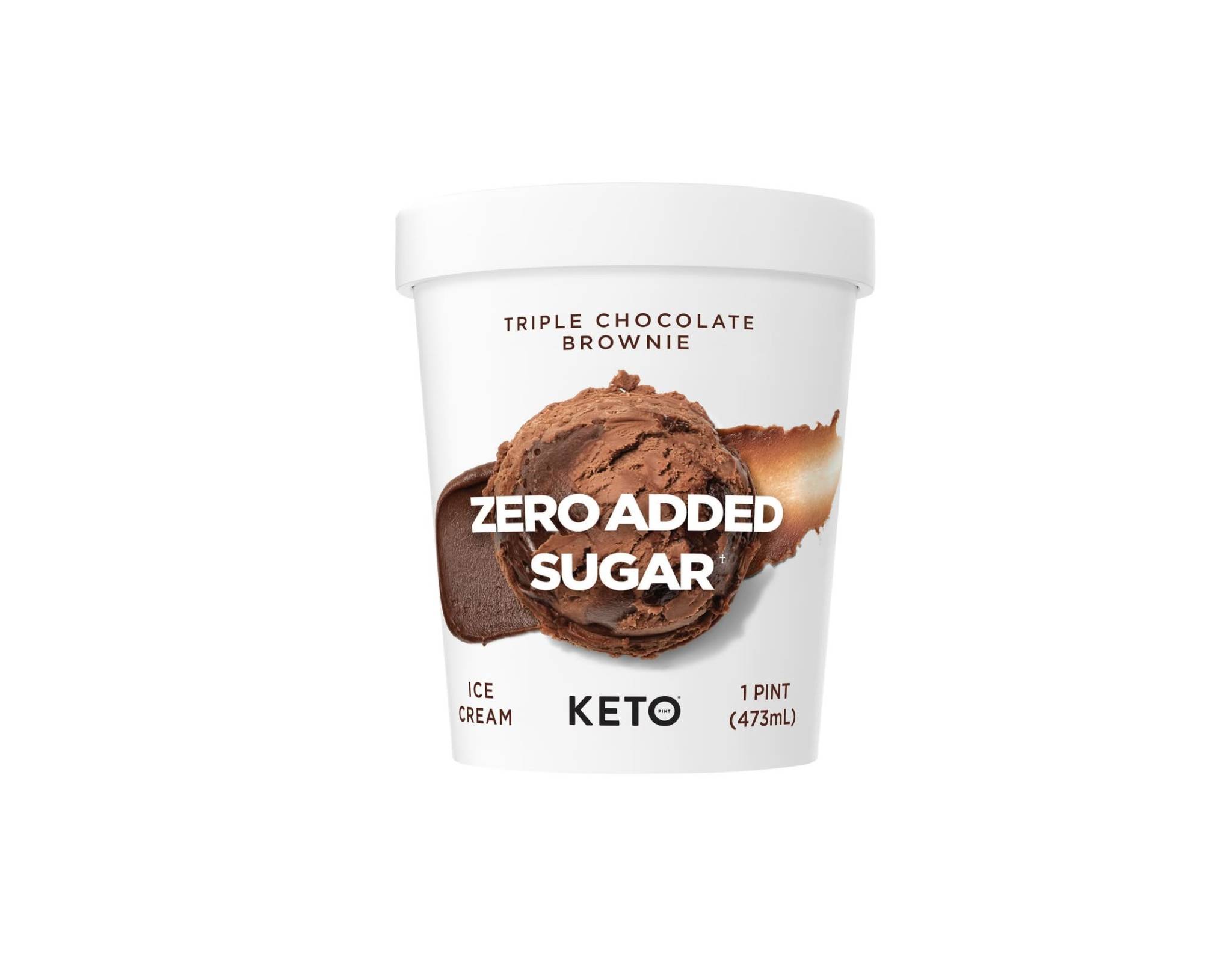 Keto Triple Chocolate Brownie Zero Added Sugar Ice Cream | myaeon2go