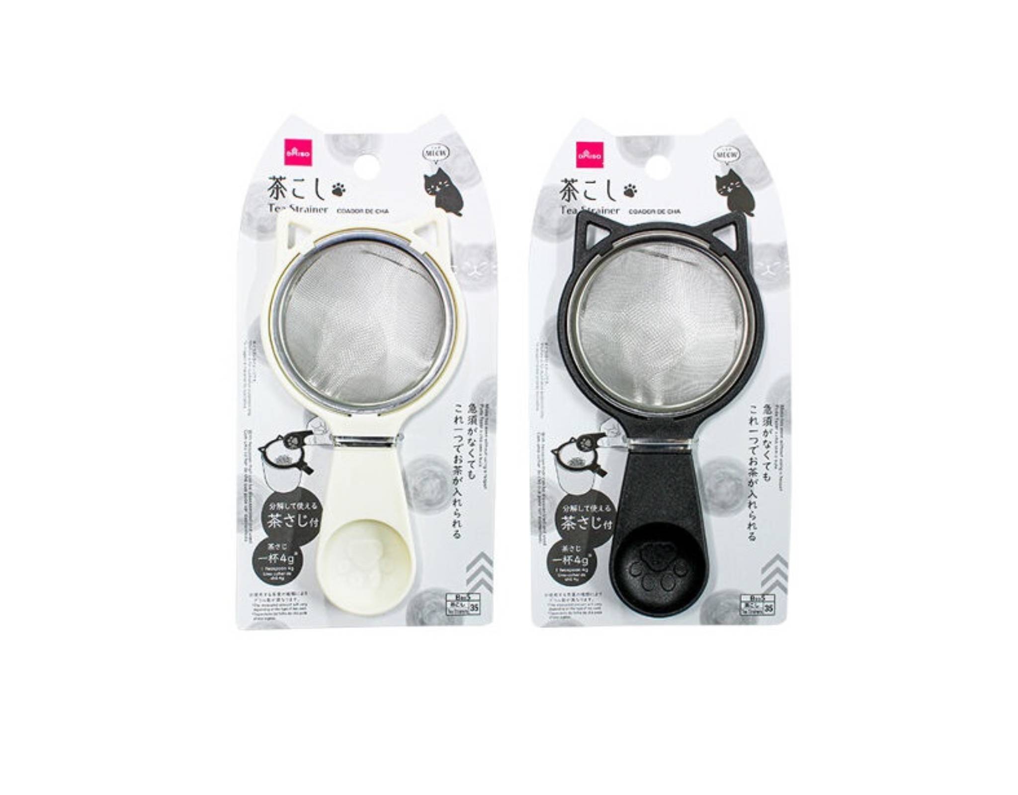 Daiso [SELECTED RANDOMLY] Tea Strainer Meow | myaeon2go