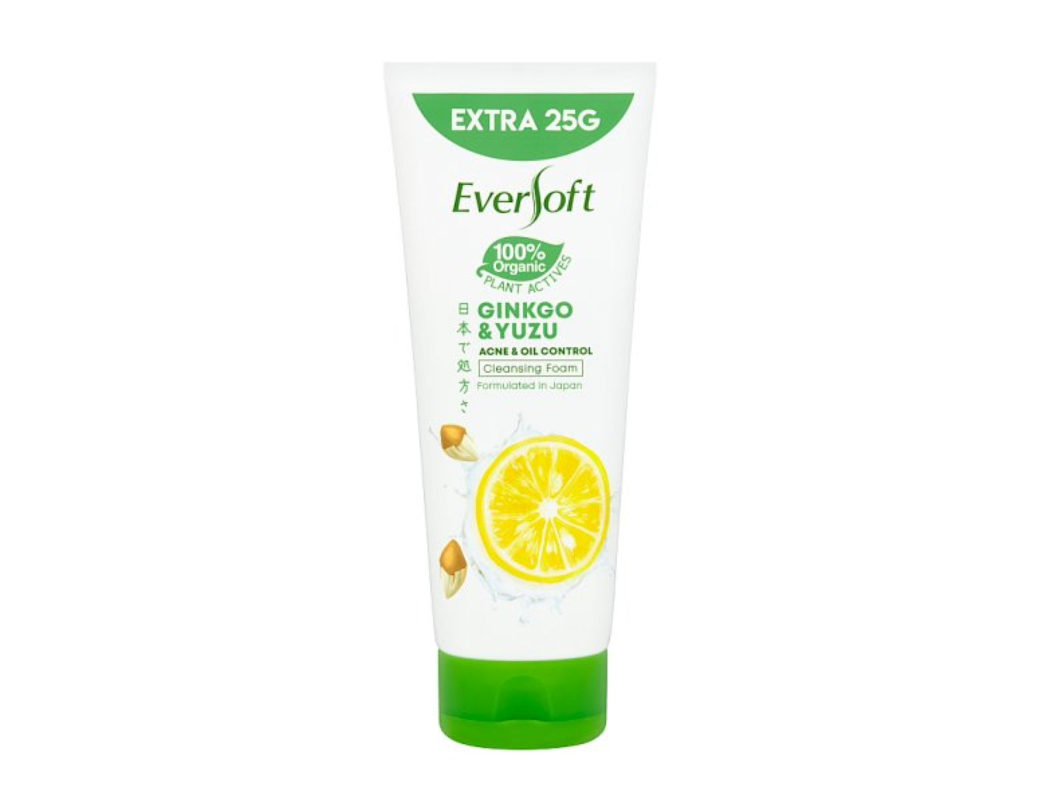 Eversoft Gingko - Yuzu Cleanser, 170 g + 25 g - Acne Control