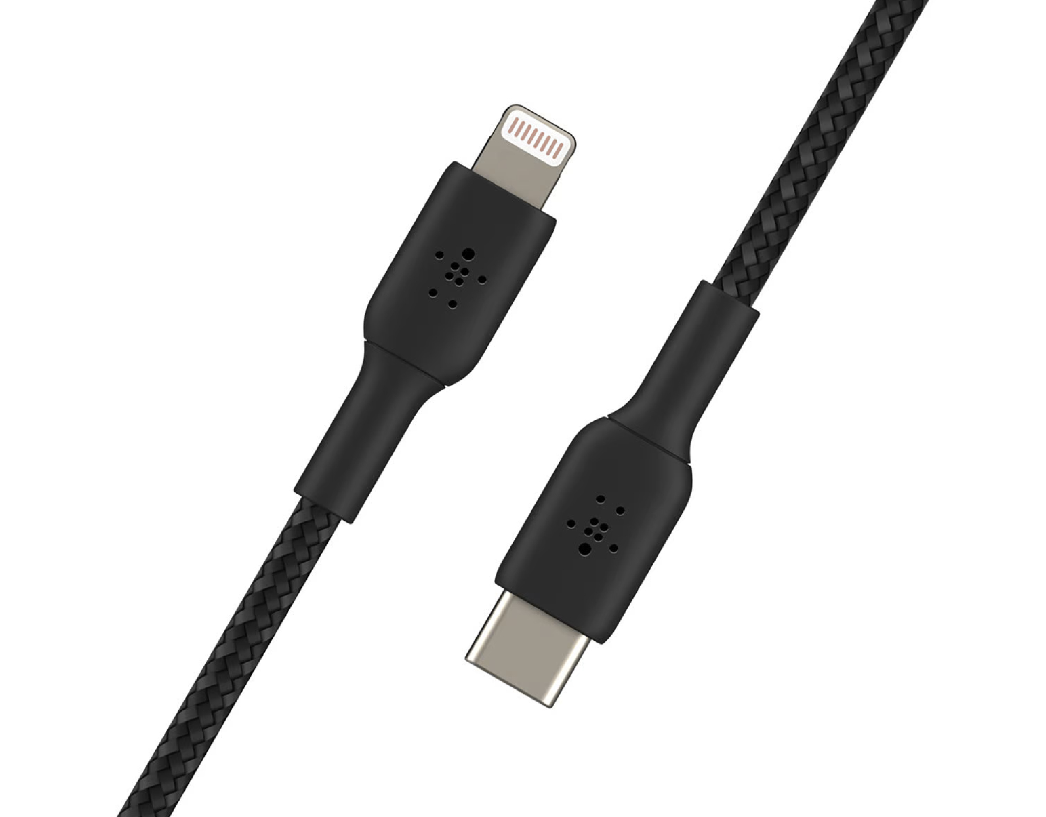 Belkin Braided USB-C To Lightning Cable (CAA004BT) | myaeon2go